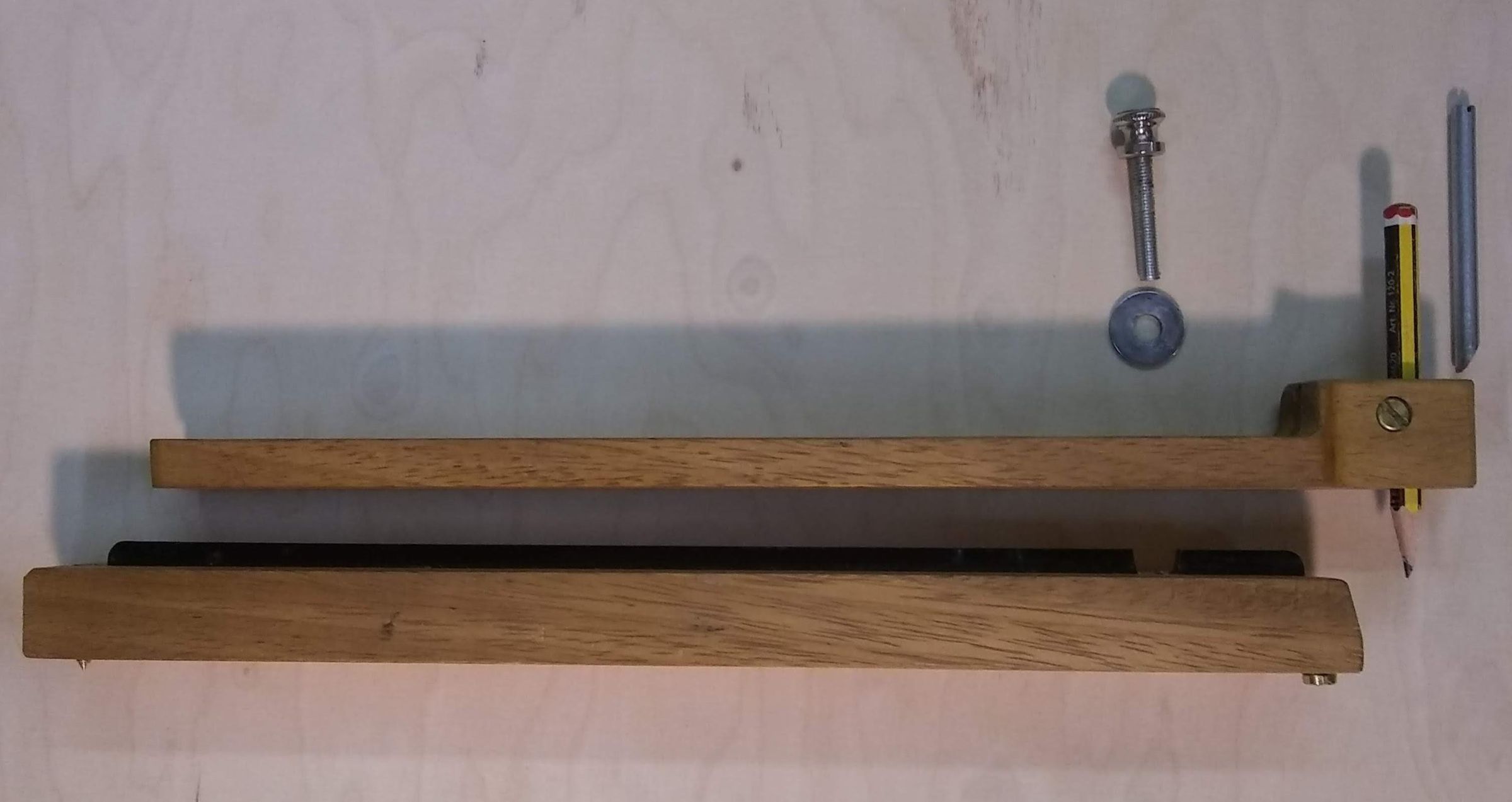 Beam Compass & Marking Gauge : 6 Steps (with Pictures) - Instructables