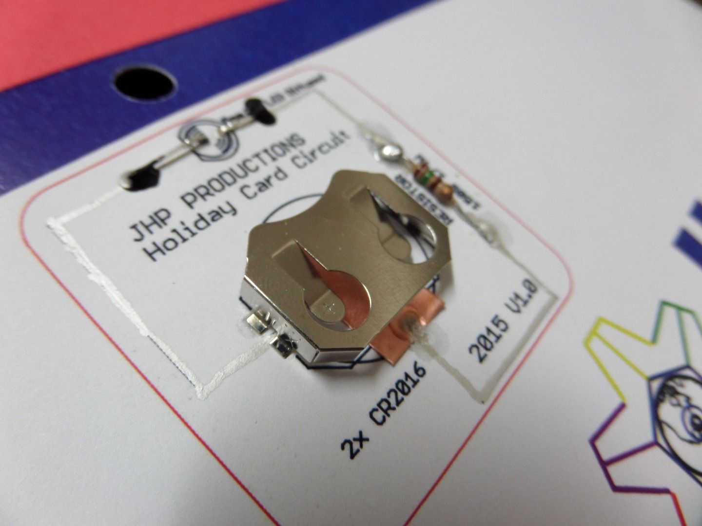 LED Pop-up Holiday Card : 6 Steps (with Pictures) - Instructables