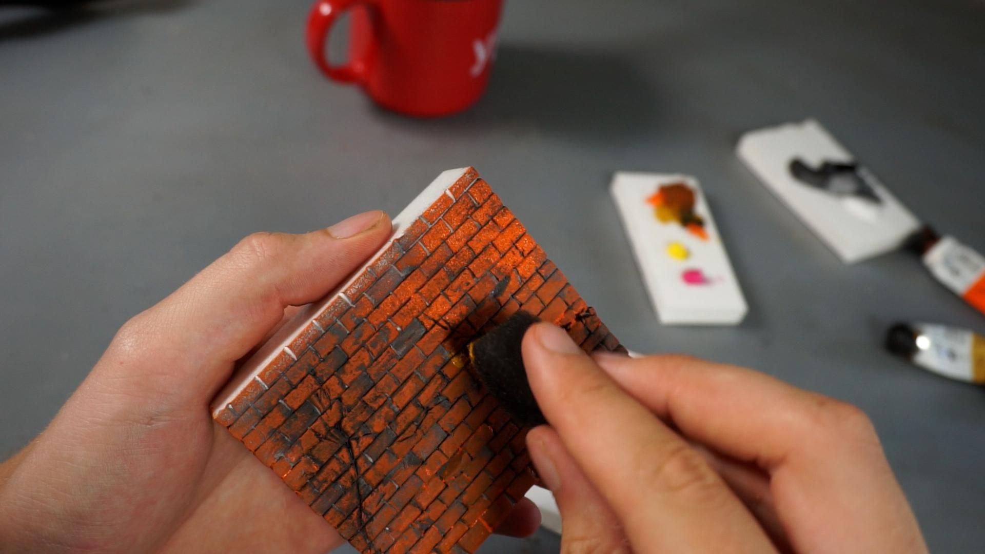 Turn Foam Into a Hyper-Realistic Brick Wall Model : 16 Steps (with ...