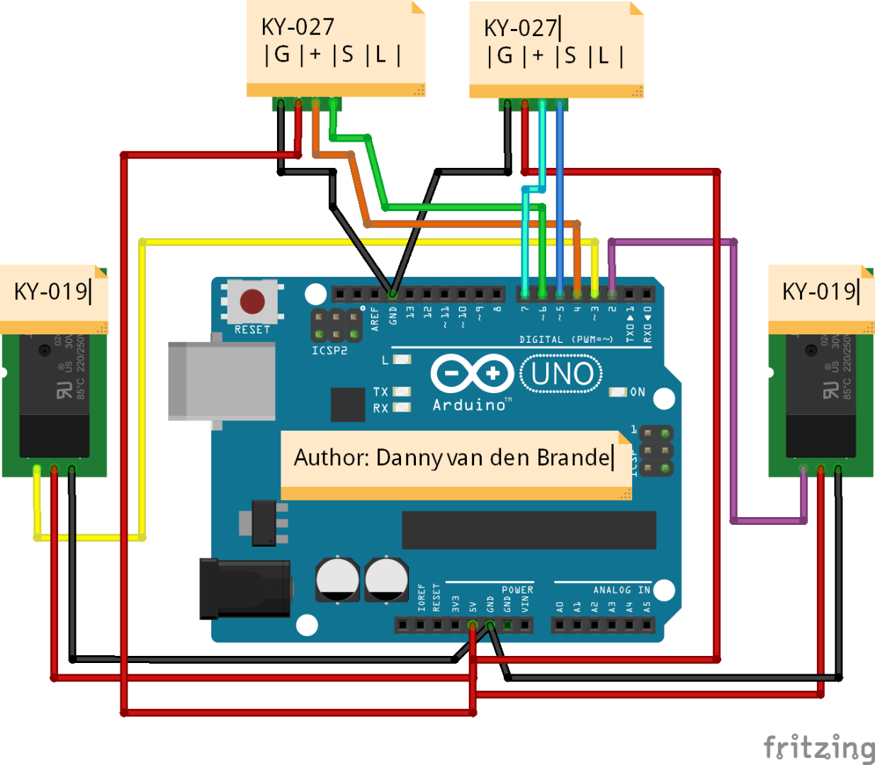 Arduino - Mercury Switch TILT ALARM With the KY-027 Set - Instructables