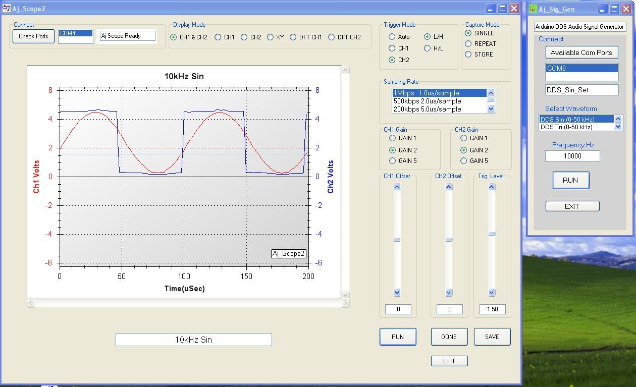 10 Resistor Arduino Waveform Generator : 8 Steps (with Pictures ...