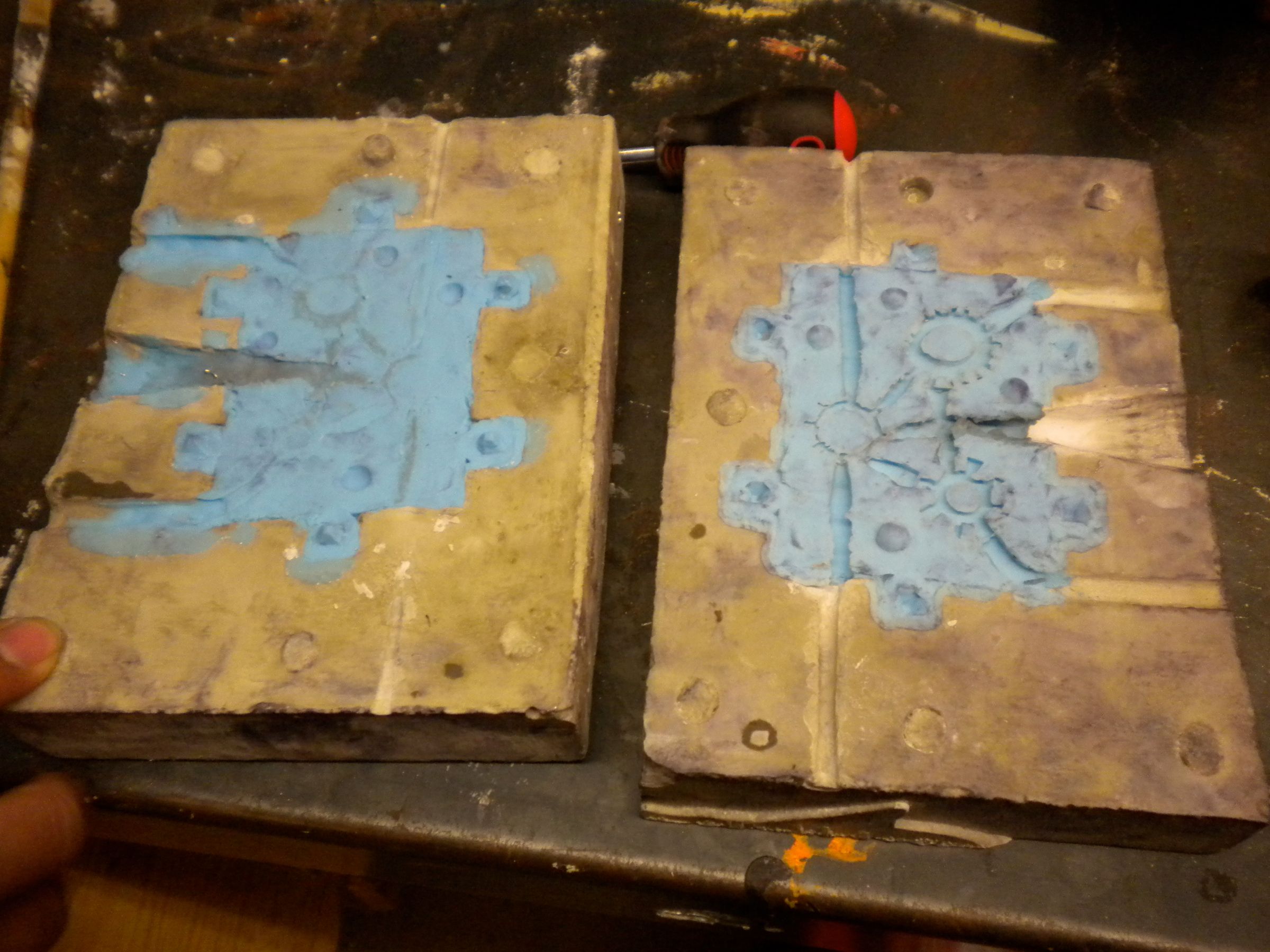 Making a Silicone and Ultracal Matrix Mold : 20 Steps - Instructables