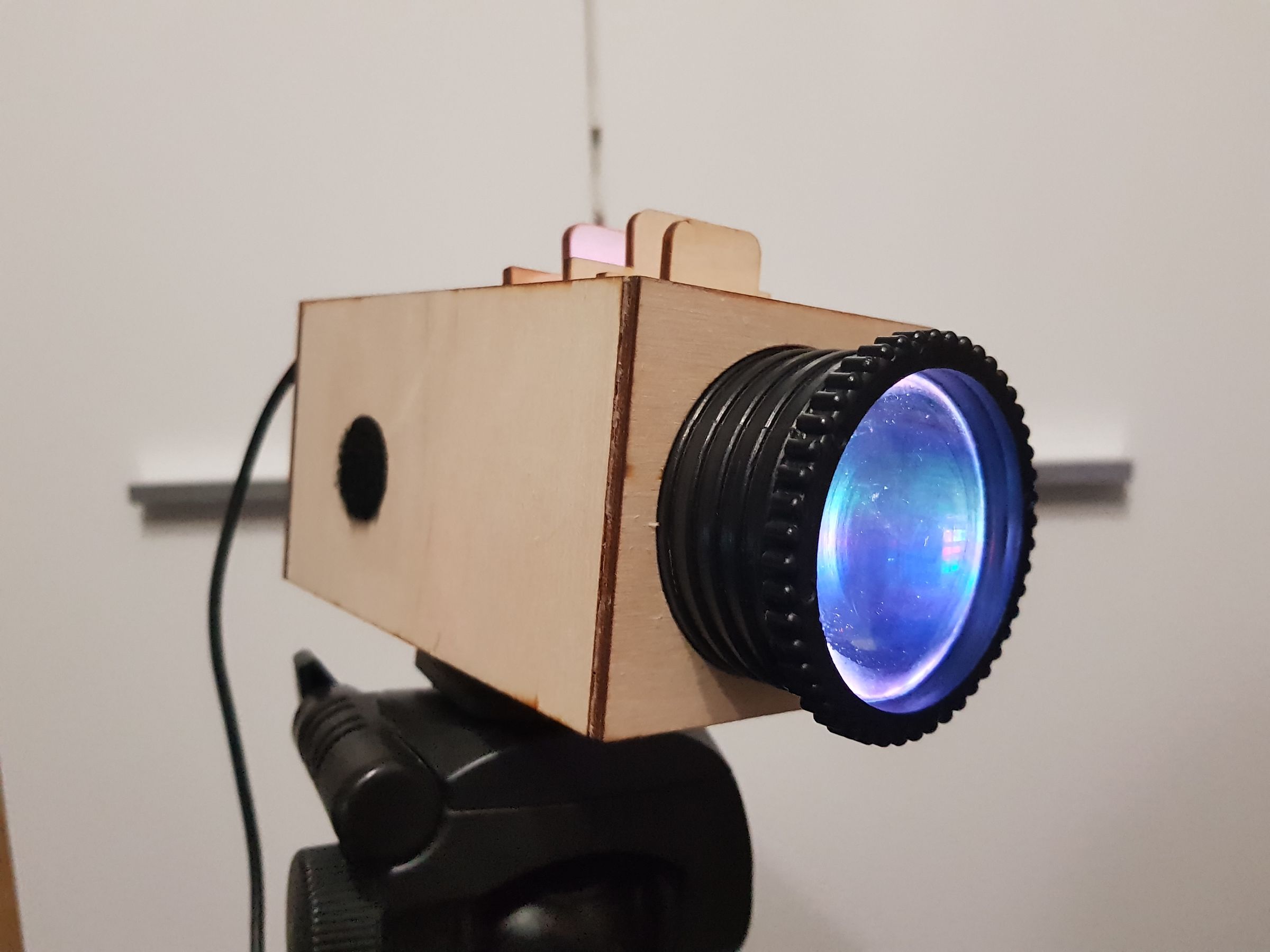 Portable Led Projector for Light Effects : 6 Steps (with Pictures ...