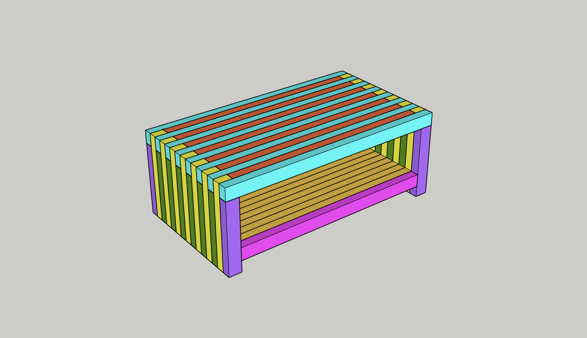 Modern Box-Joint Coffee Table : 16 Steps (with Pictures) - Instructables