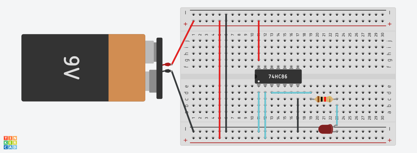 Xor Gate Using 7486 Ic : 3 Steps - Instructables