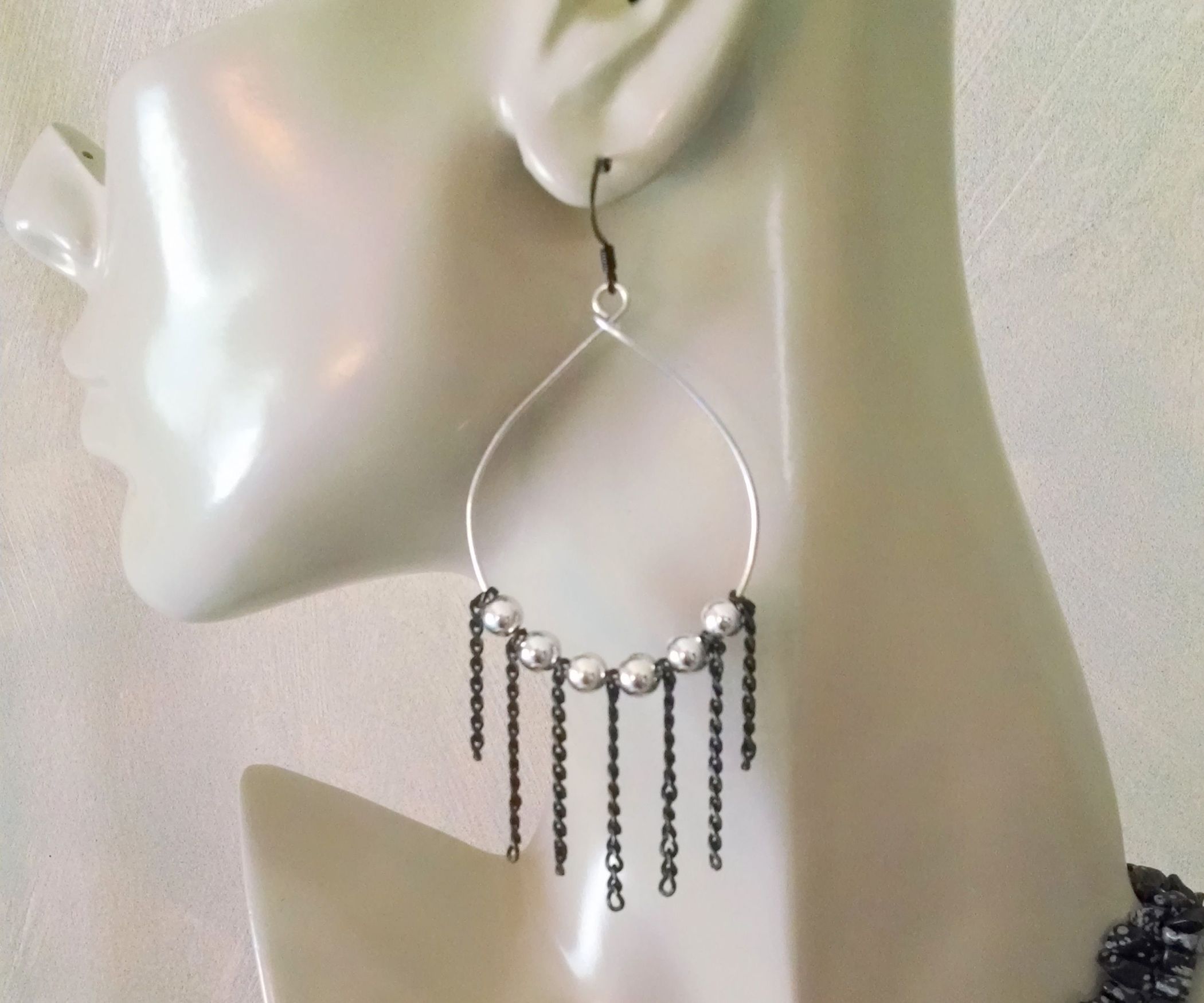Rock and Roll Hoop Earrings (with Pictures) - Instructables
