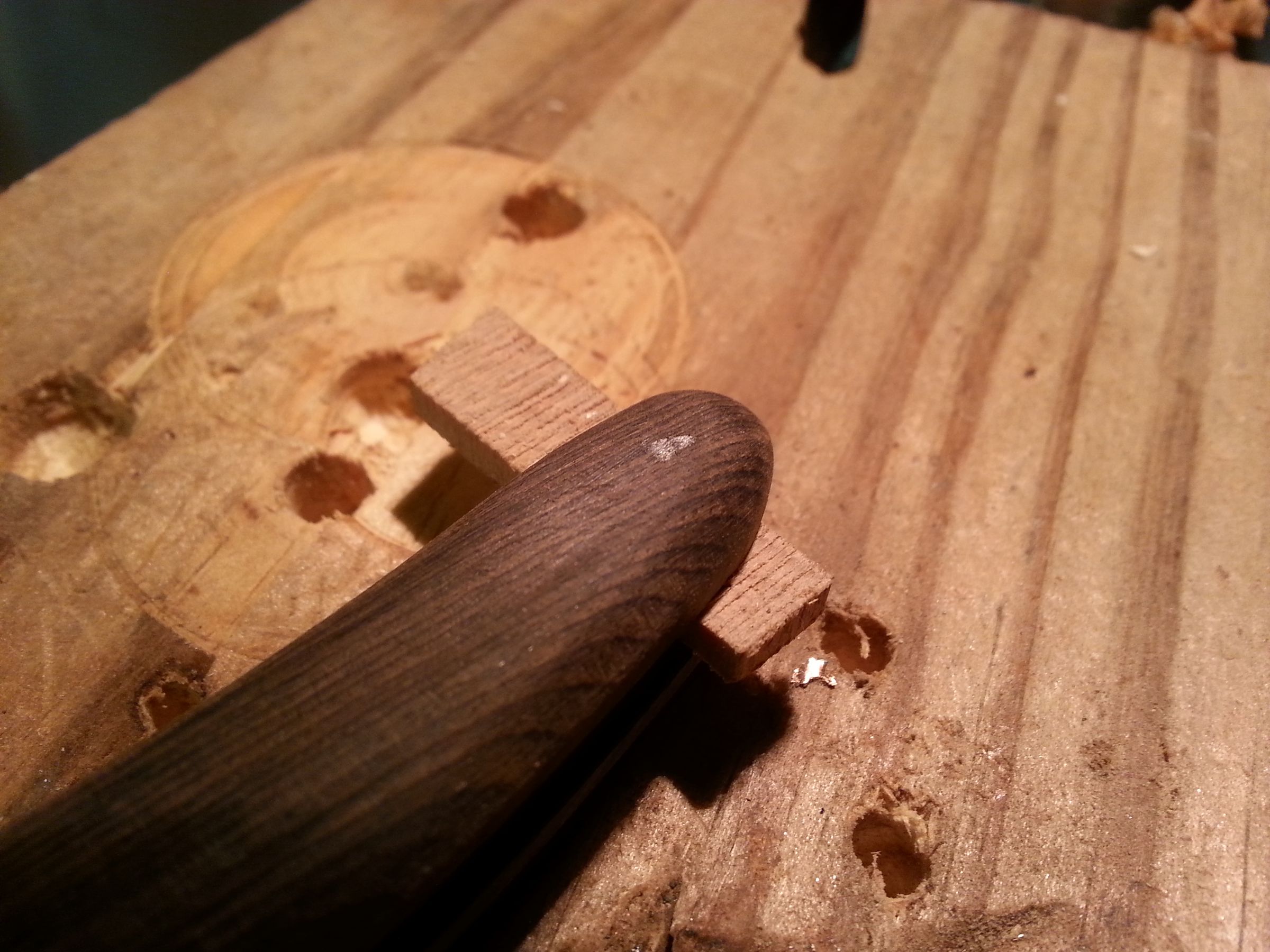 How to Make a Wooden Handle for a Straight Razor : 6 Steps (with ...