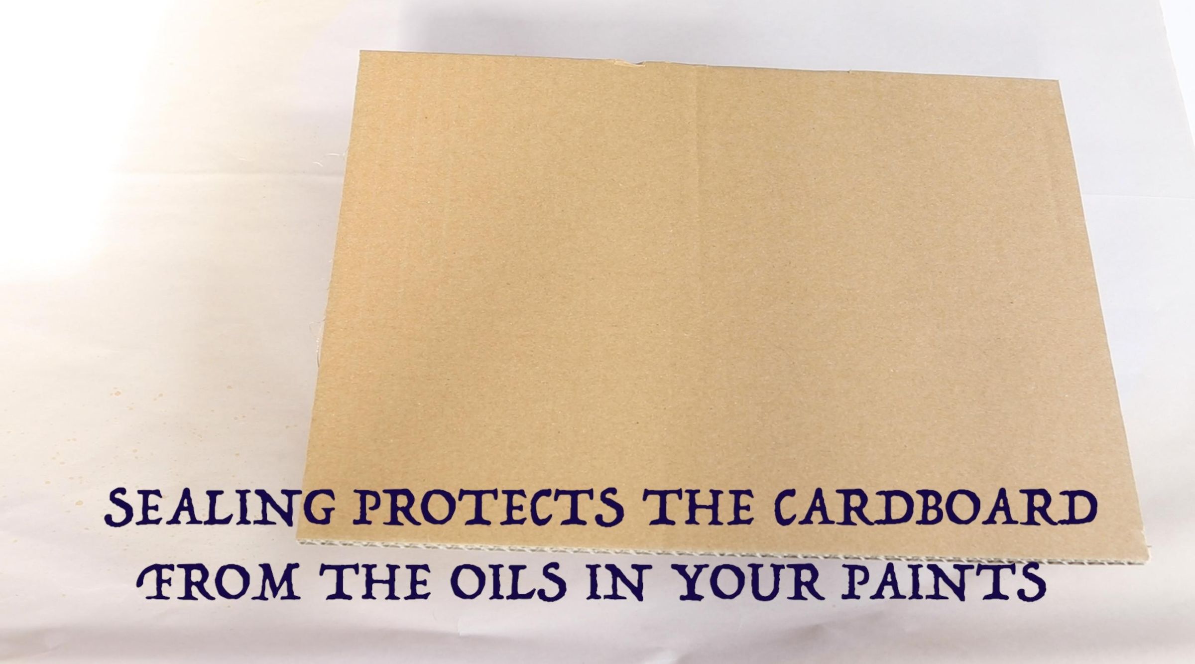 Recycled Cardboard Painting Surface : 7 Steps - Instructables