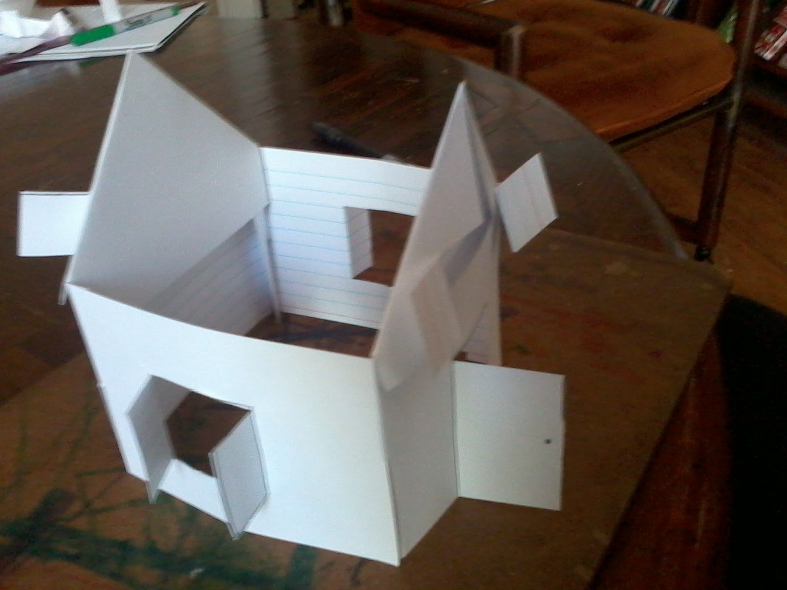 Fun With Index Cards - Little Home on the Desktop : 7 Steps - Instructables