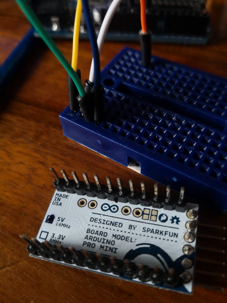 How To Program Arduino Pro Mini With Arduino Uno 4 Steps Instructables 0878