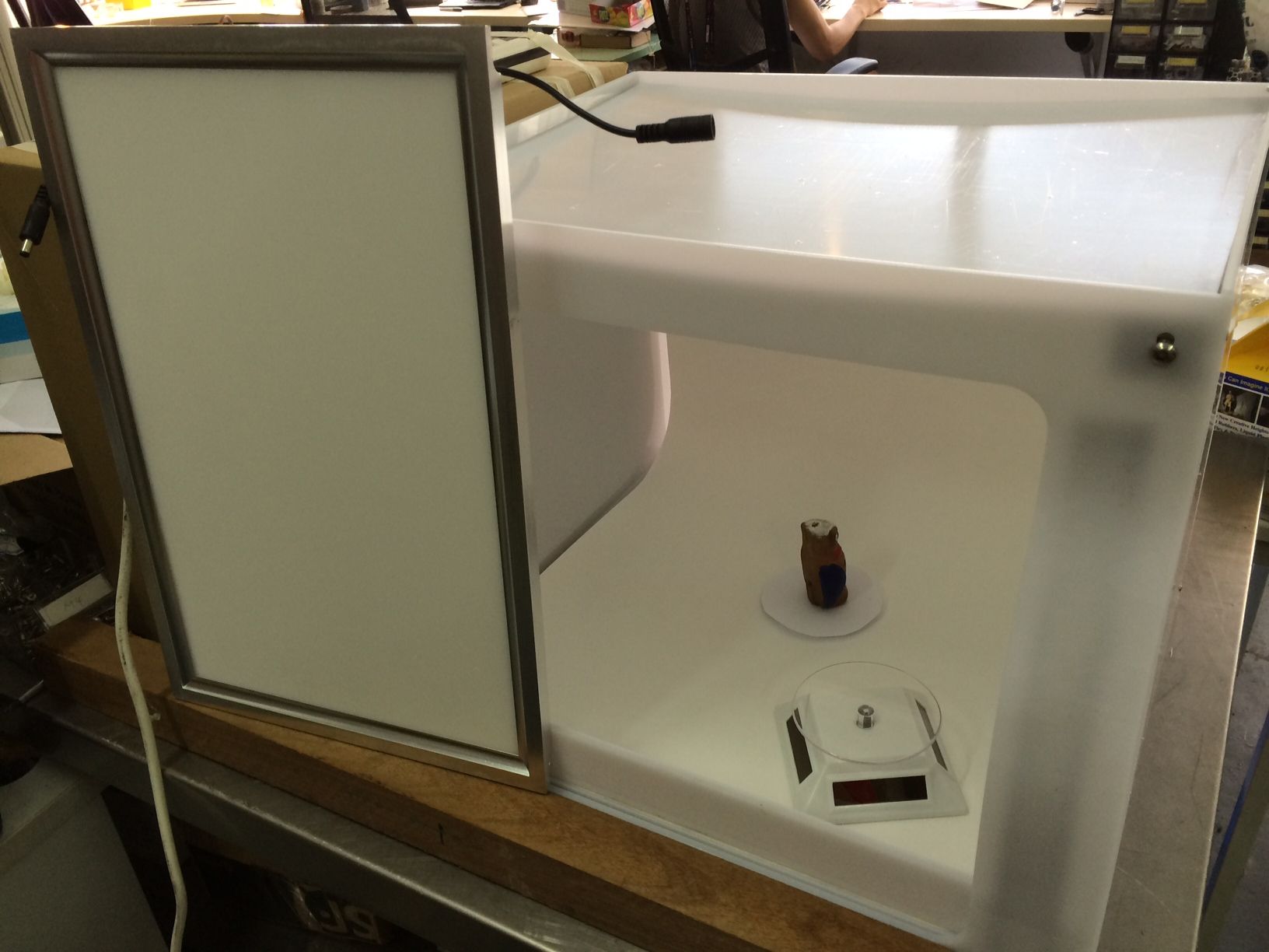 The Microwave: a Color 3D Scanner for Small Objects : 6 Steps (with ...