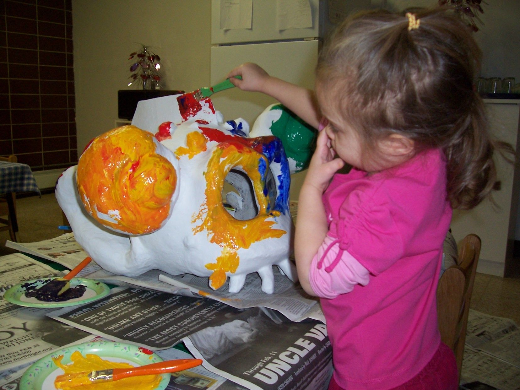 Giant Mask: Montessaurus! : 10 Steps - Instructables