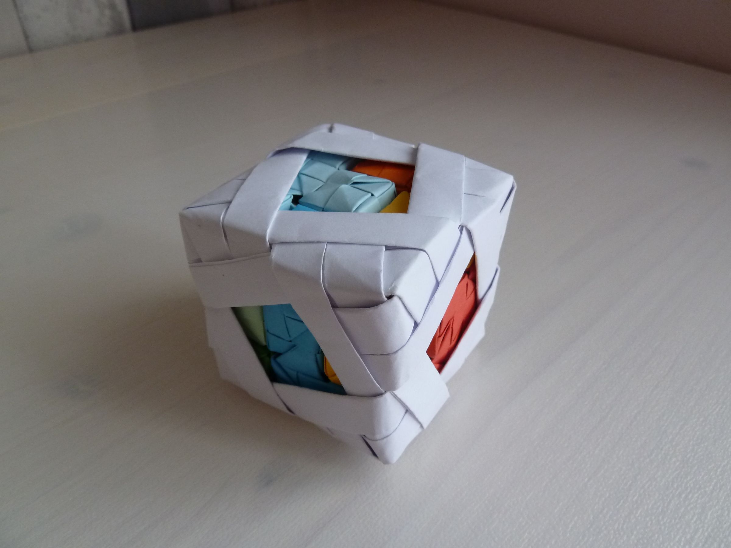 Origami Tetris Cube : 12 Steps (with Pictures) - Instructables