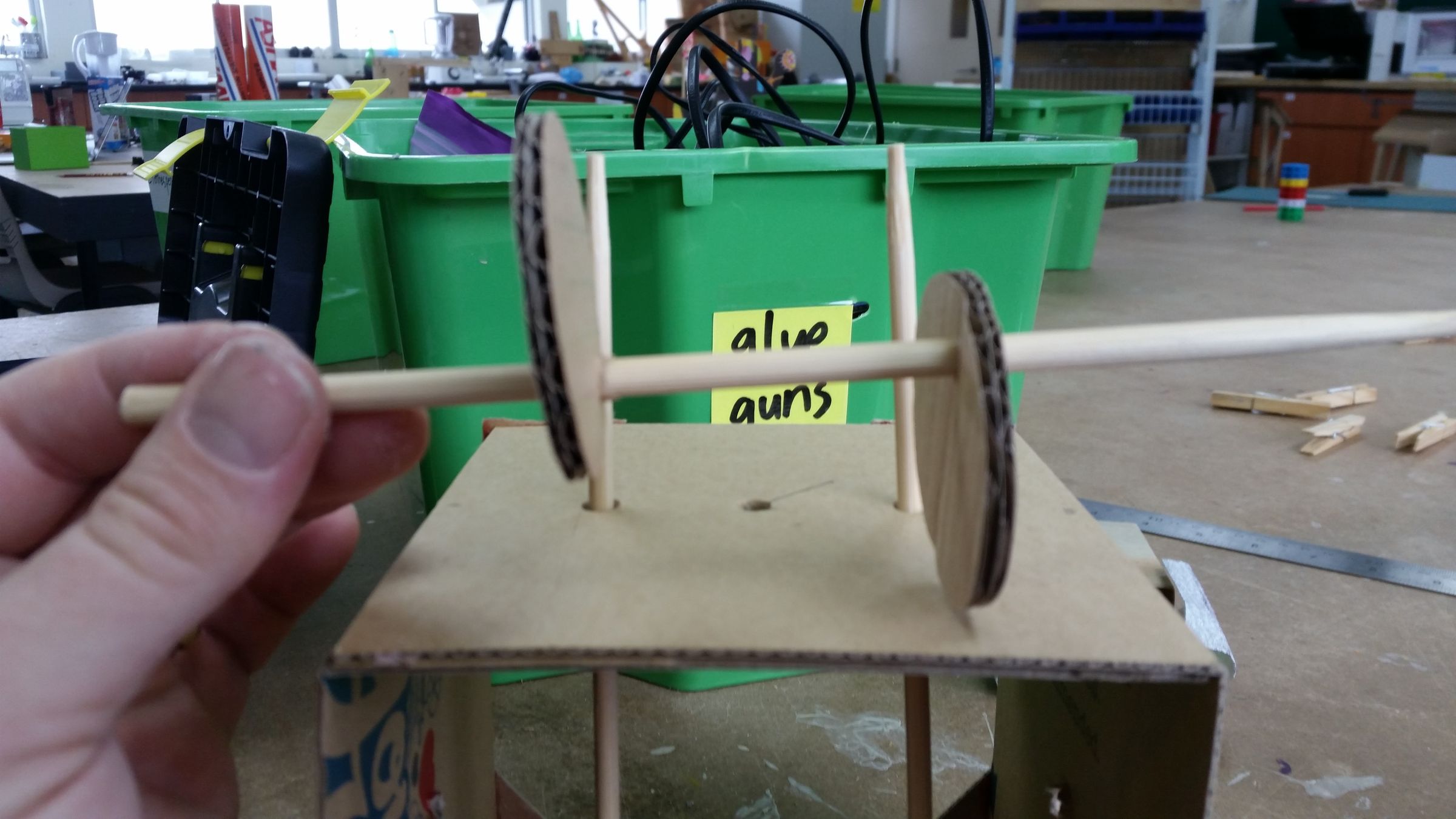 Easy Cardboard Automata Toy With a Motor : 7 Steps (with Pictures ...