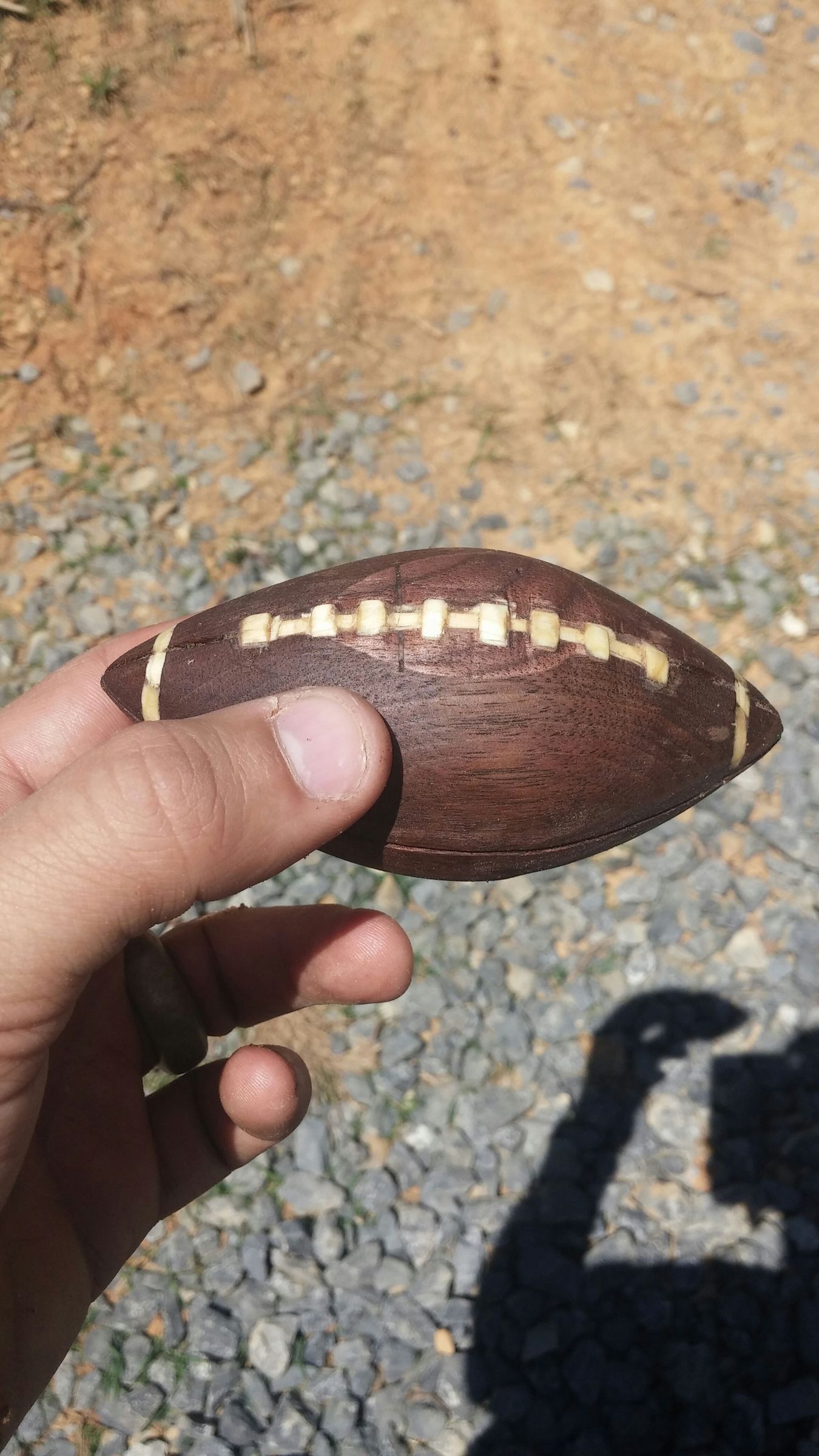 Football No Lathe Required! : 14 Steps (with Pictures) - Instructables