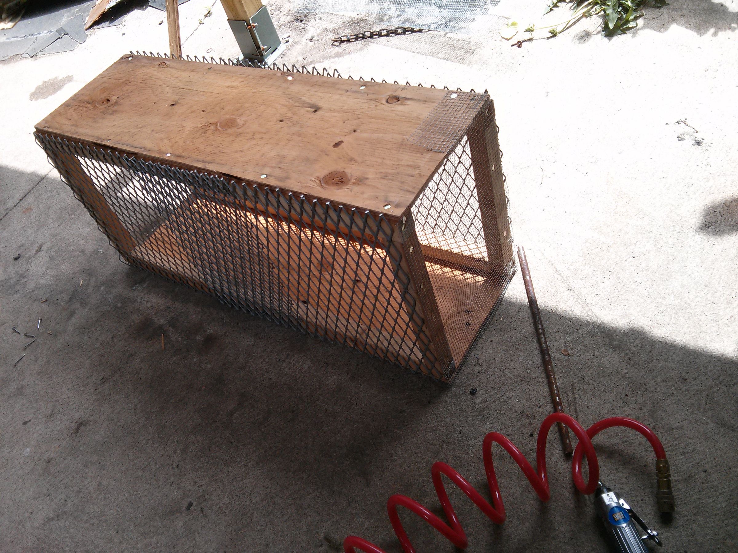 Building a Low Pressure, Humane, Animal Trap : 12 Steps (with Pictures ...