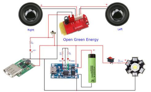 Mini Bluetooth Speaker Circuit Diagram Concrete Bluetooth Sp