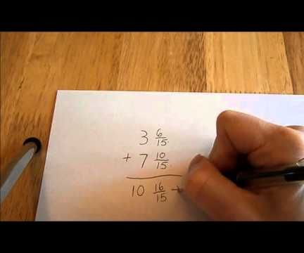 How to Add Mixed Numbers AKA Mixed Fractions - Instructables