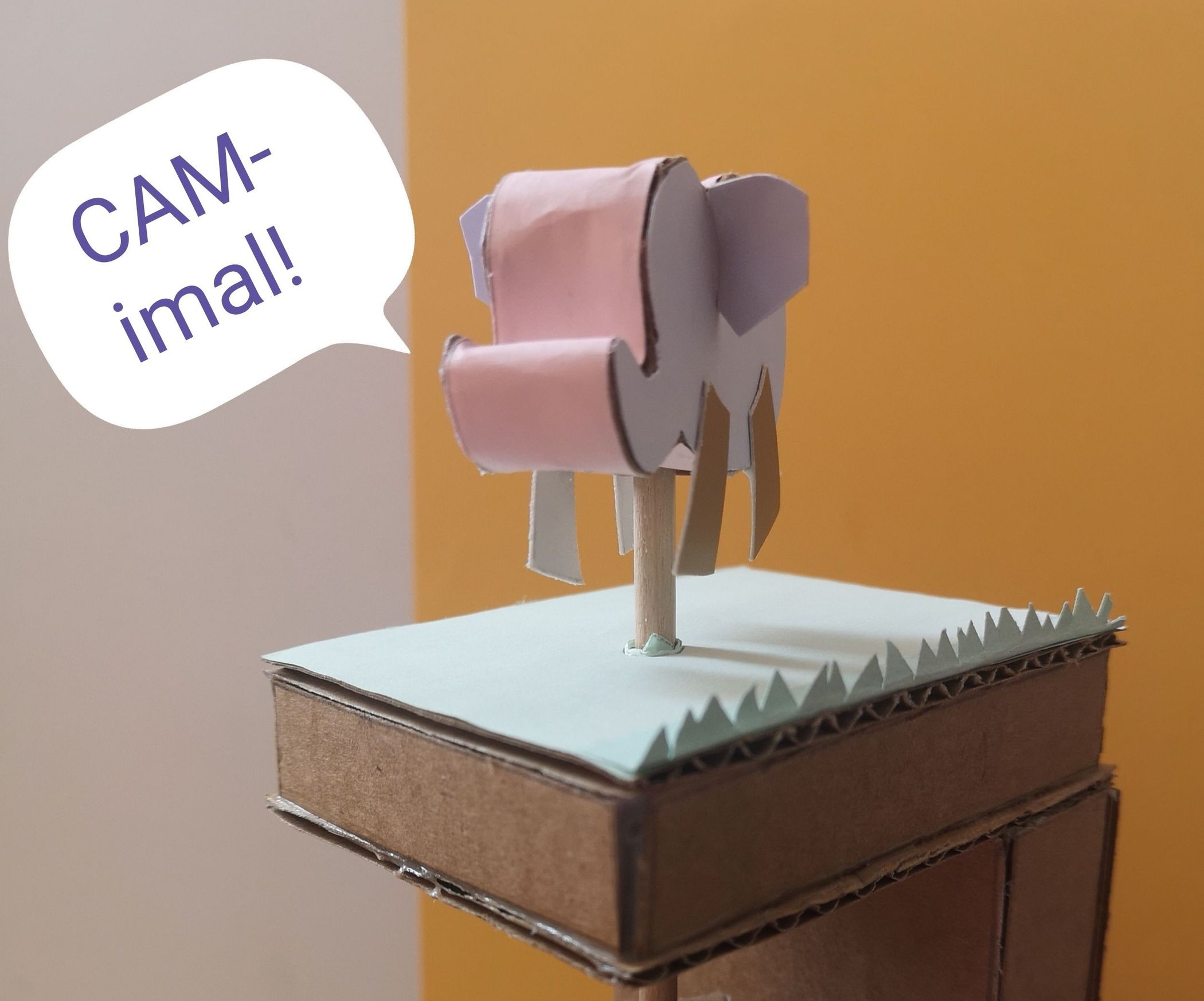 CAM-imal! CAM Elephant : 10 Steps (with Pictures) - Instructables