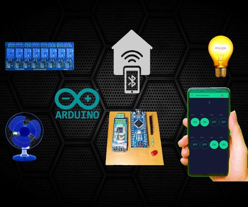 Home Automation System Using Smartphone and Bluetooth : 8 Steps ...