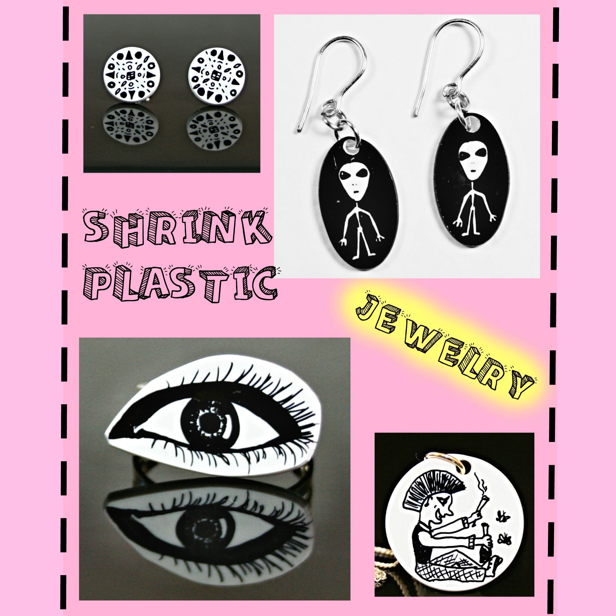 Shrink Plastic Jewelry : 3 Steps - Instructables