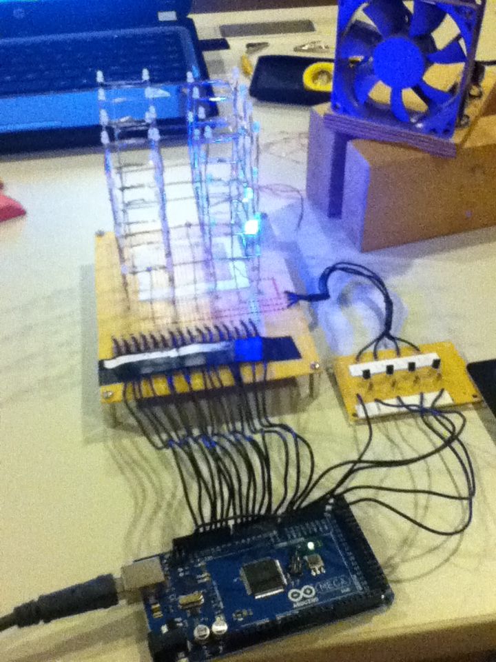How to Write Your Own 4x4x4 LED Cube Show for Arduino : 6 Steps ...