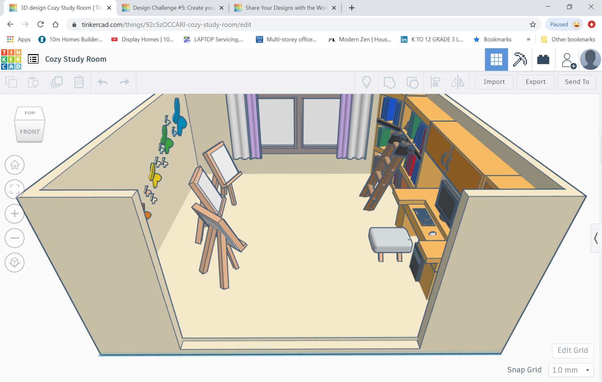 Cozy Study Room (SCENE)😀 : 8 Steps (with Pictures) - Instructables