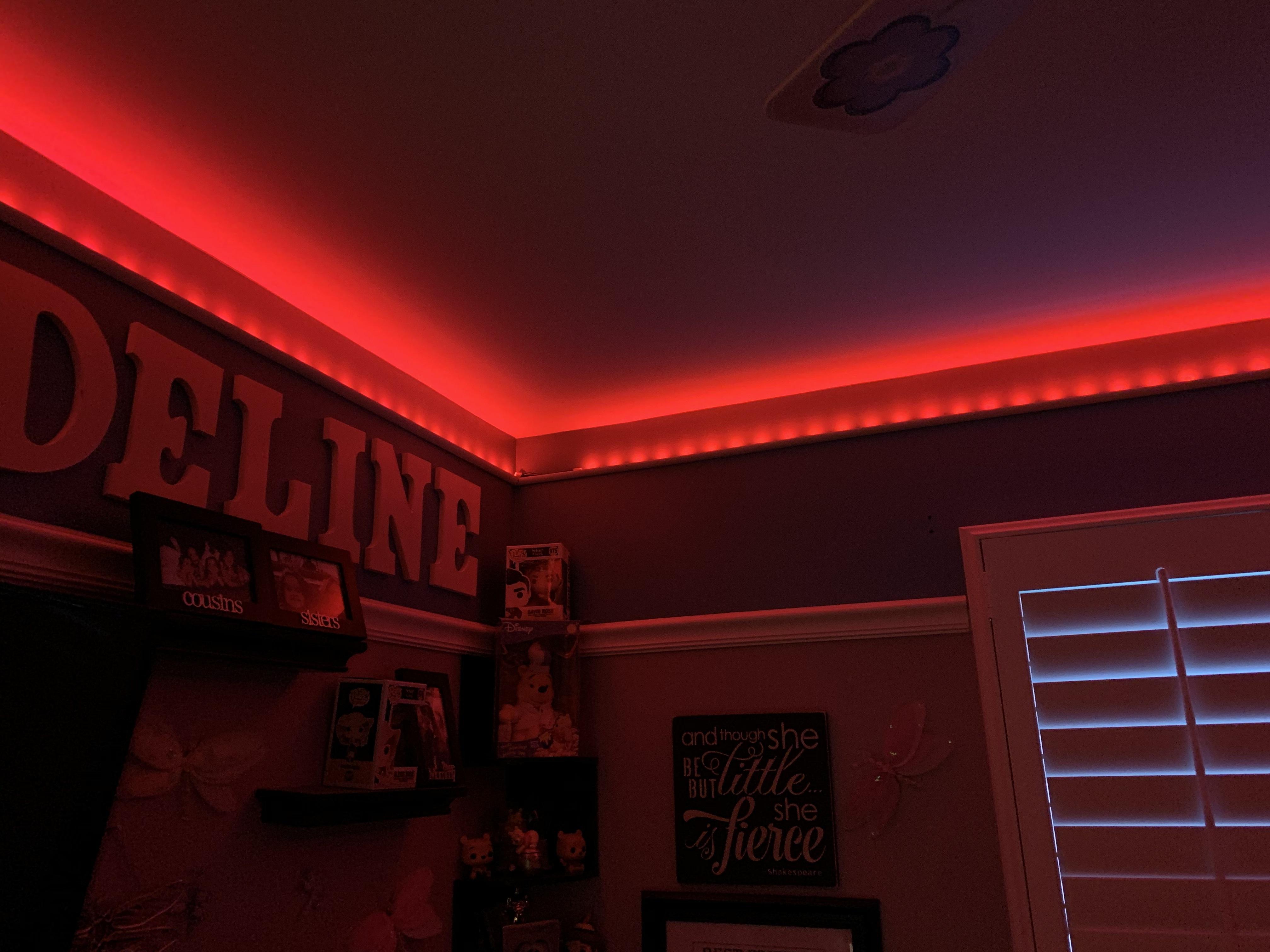 LED Diffused Tape Light Molding Install : 5 Steps - Instructables