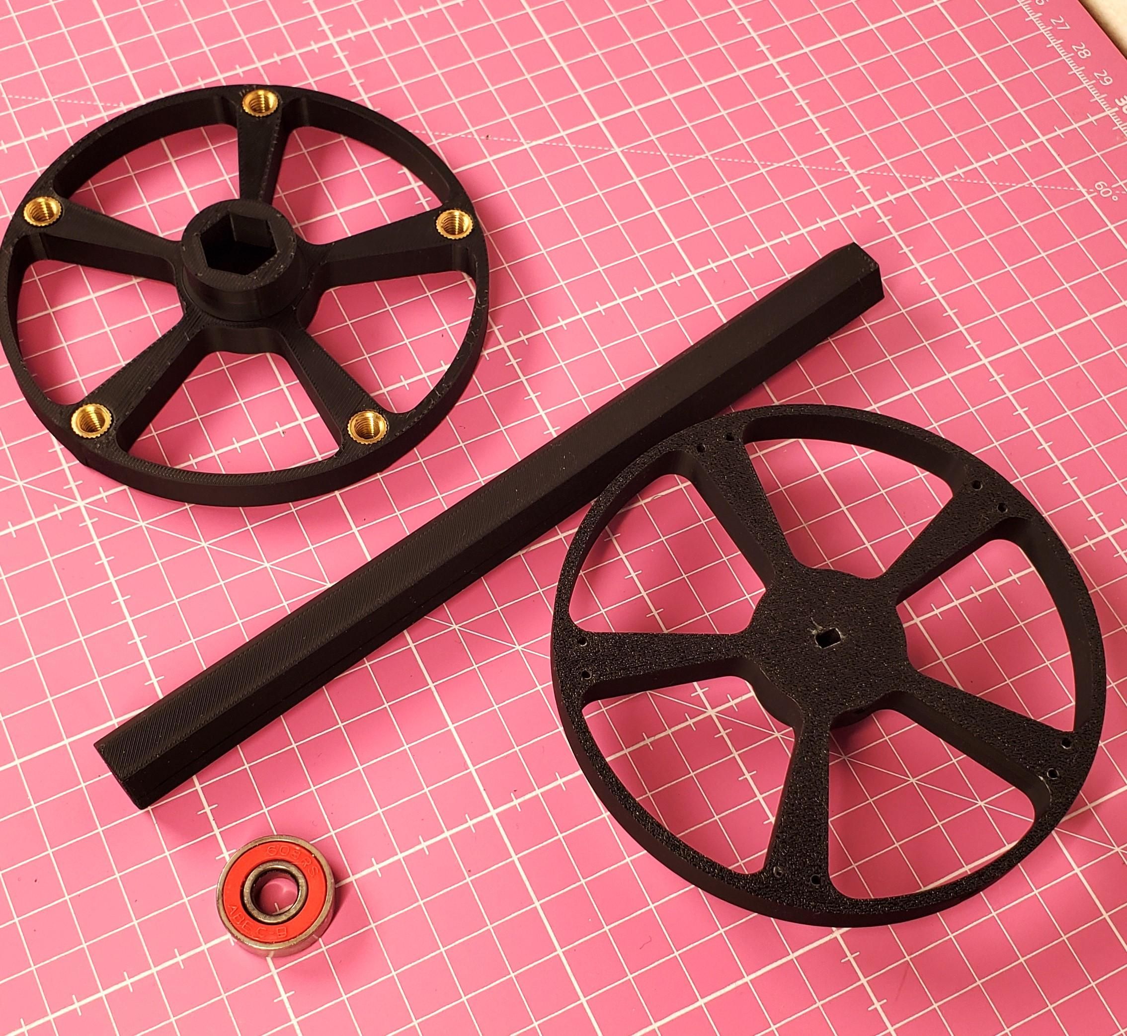 3D Printed Fishing Lure Rotating Drying Station : 13 Steps (with ...