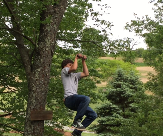 How to Make a Backyard Zipline : 9 Steps - Instructables