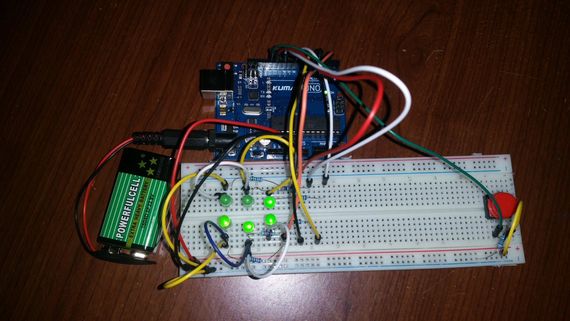 Diy Arduino Led Dice 5 Steps With Pictures Instructables