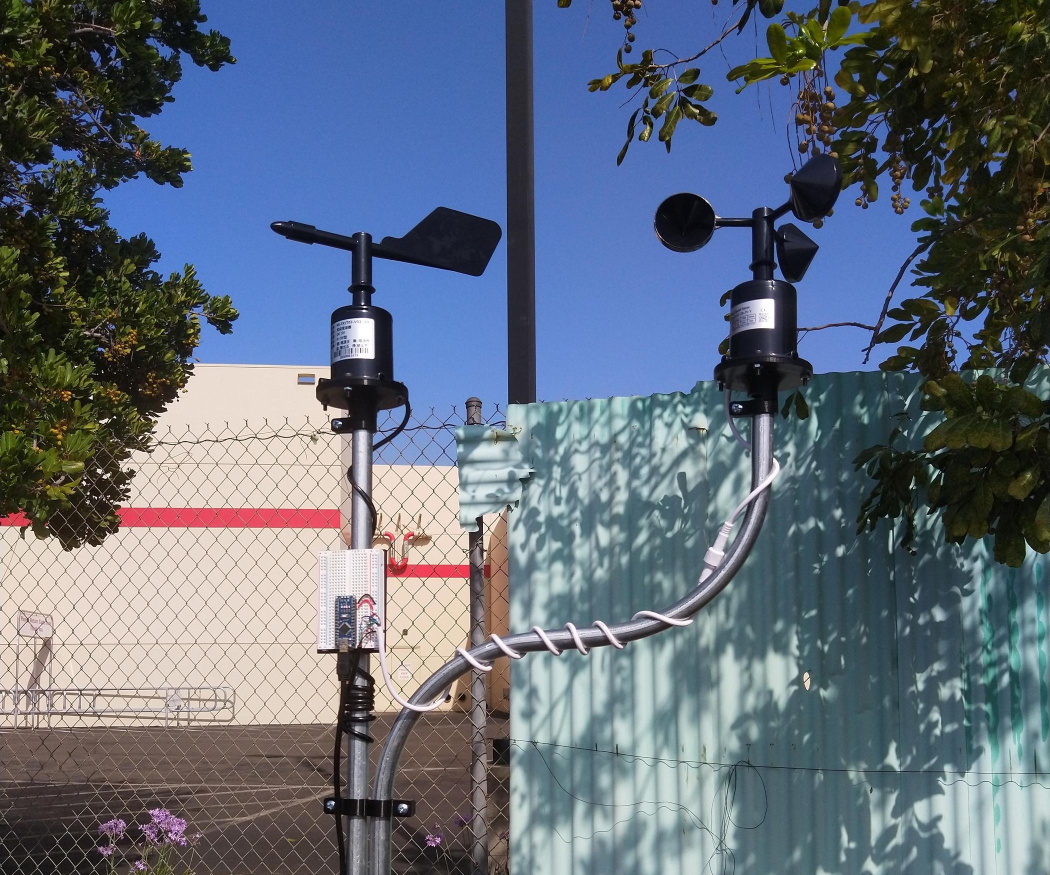 EMT Conduit-Mounted Weather Station Wind Sensors : 5 Steps (with ...