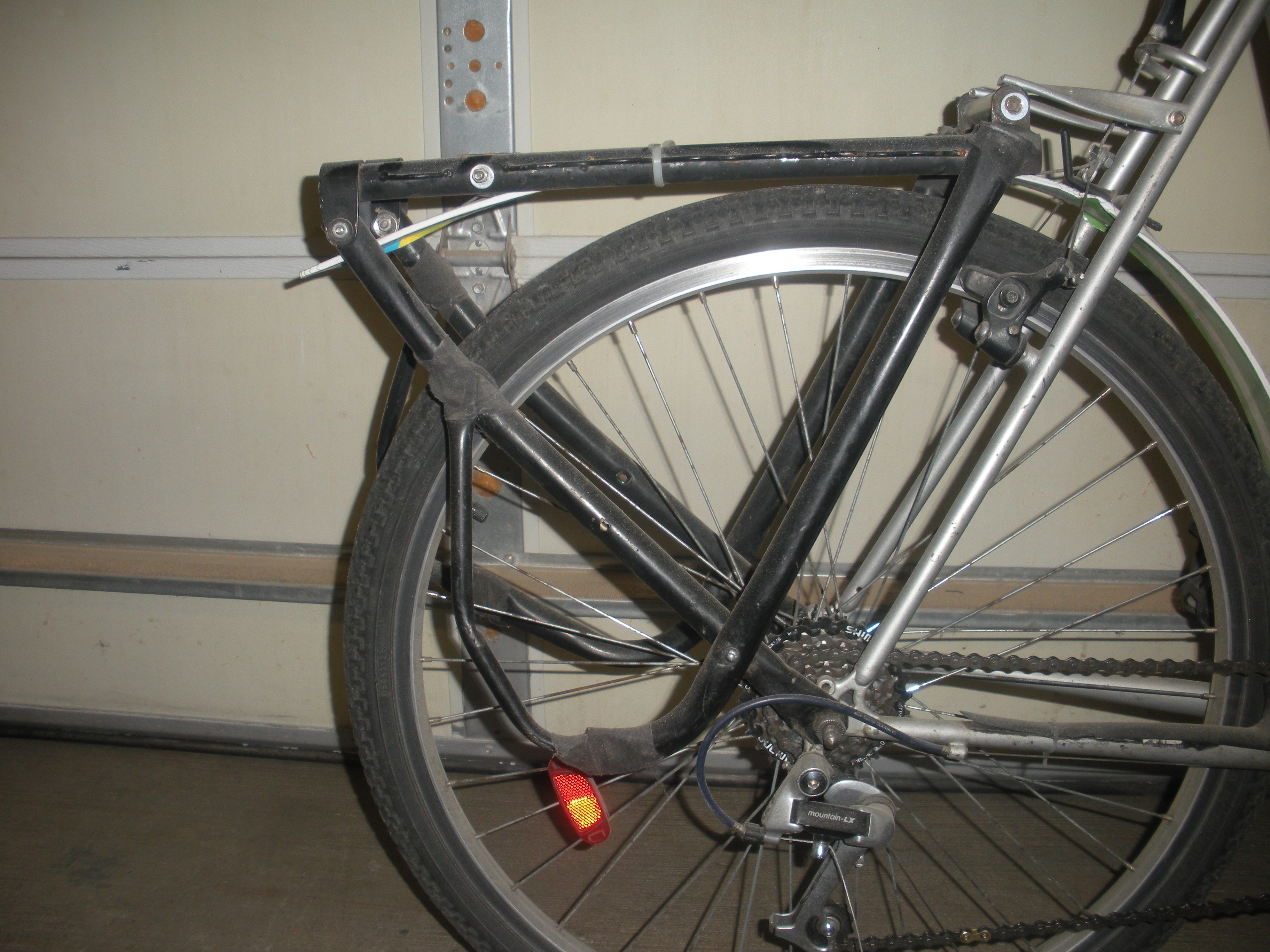 No-Weld Rear Bike Rack and Pannier System Example (with Pictures ...