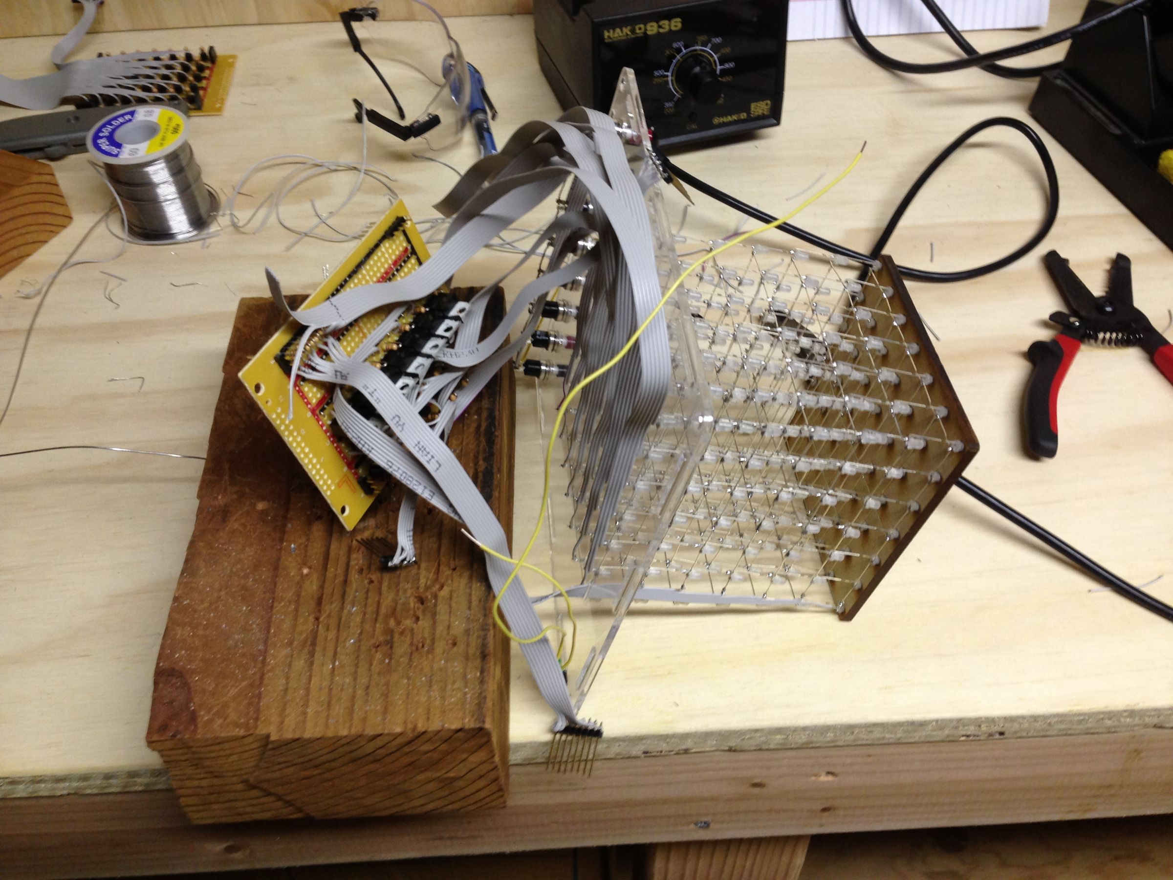 Self-Contained 7x7x7 LED Cube : 26 Steps (with Pictures) - Instructables