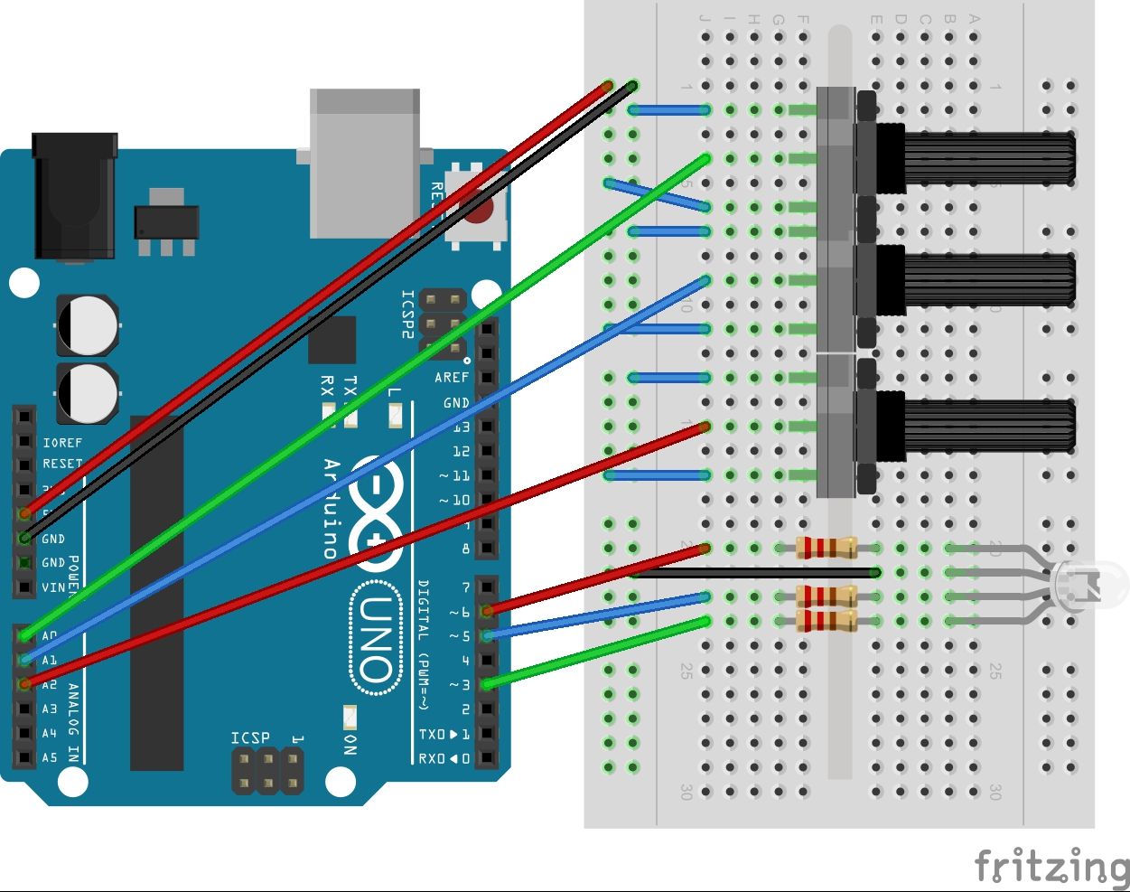 Arduino Colour Mixer : 4 Steps - Instructables