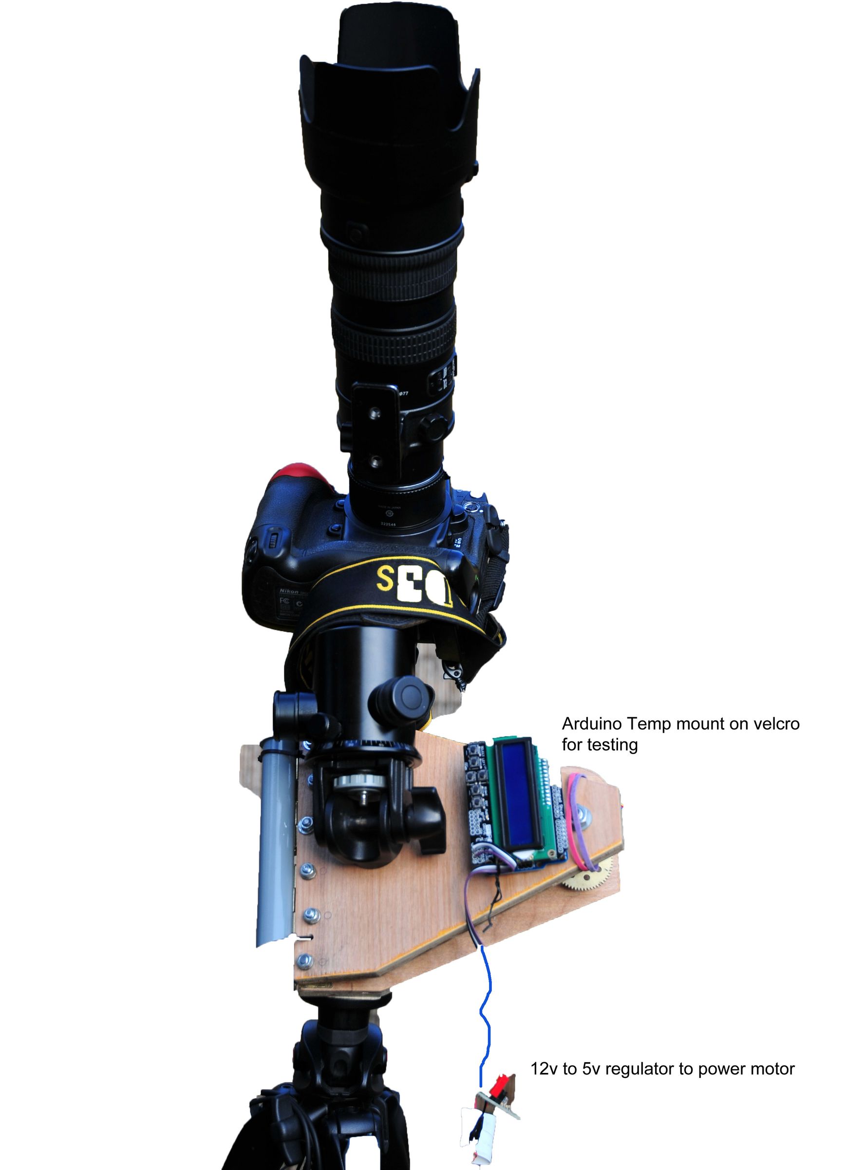 Star Tracker Using 28BYJ-48 Stepper Motor, Arduino and LCD Display to ...