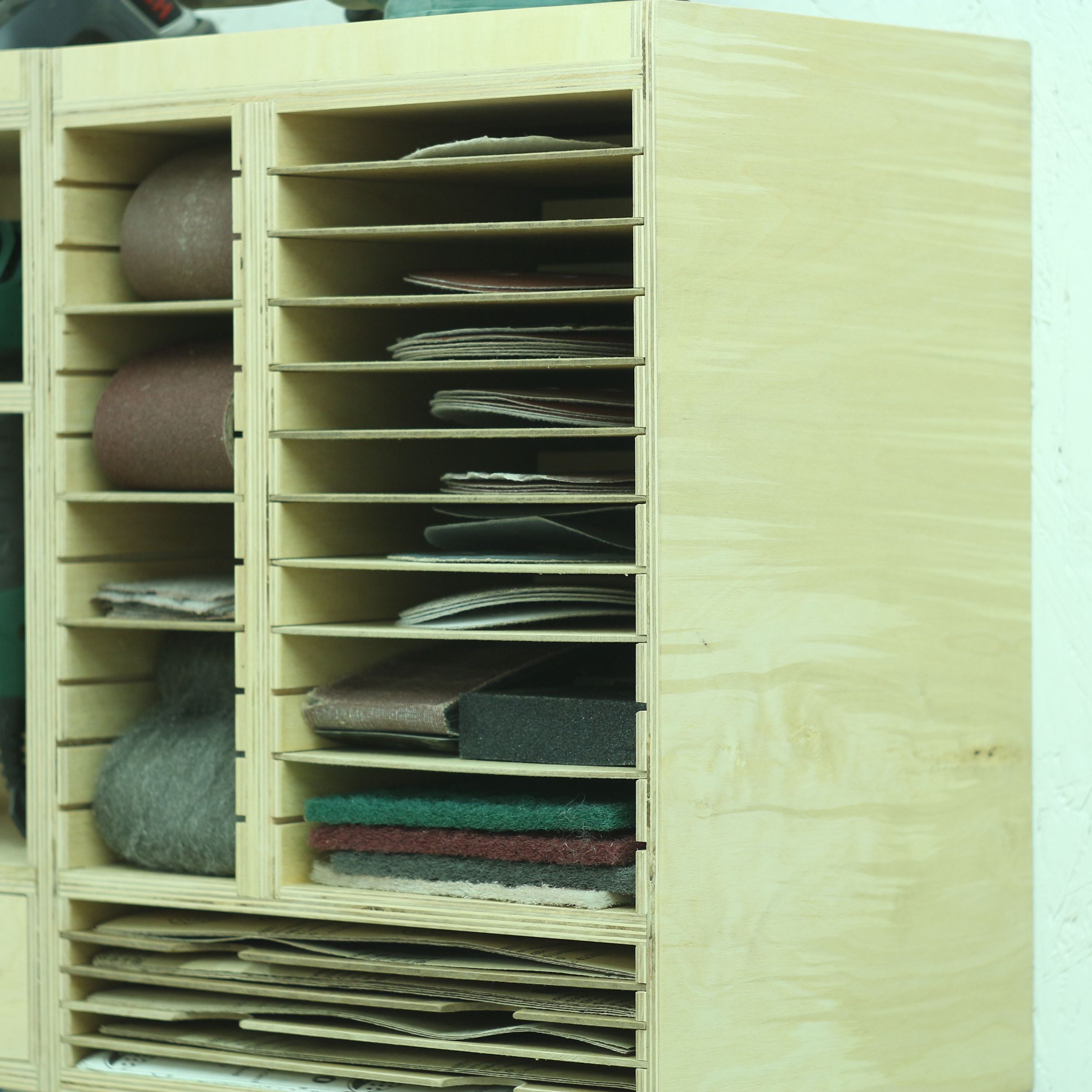 Modular Sandpaper Organizer Cabinet : 7 Steps (with Pictures ...