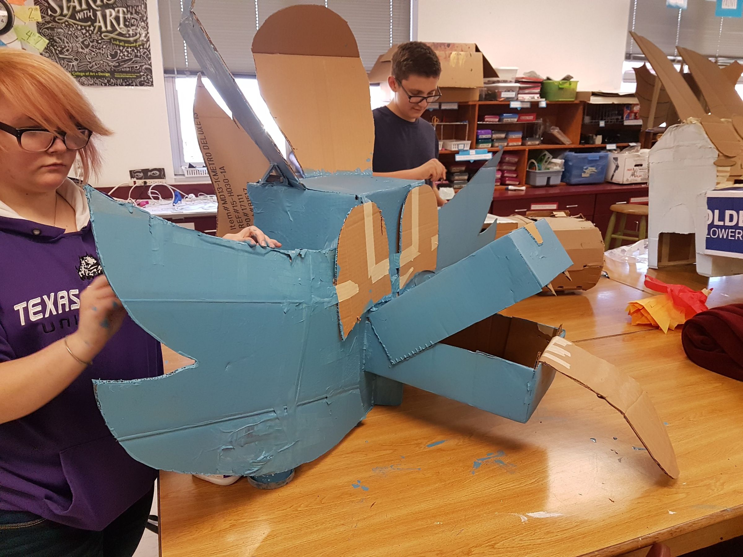 Wayne White Inspired Cardboard Masks : 5 Steps (with Pictures ...