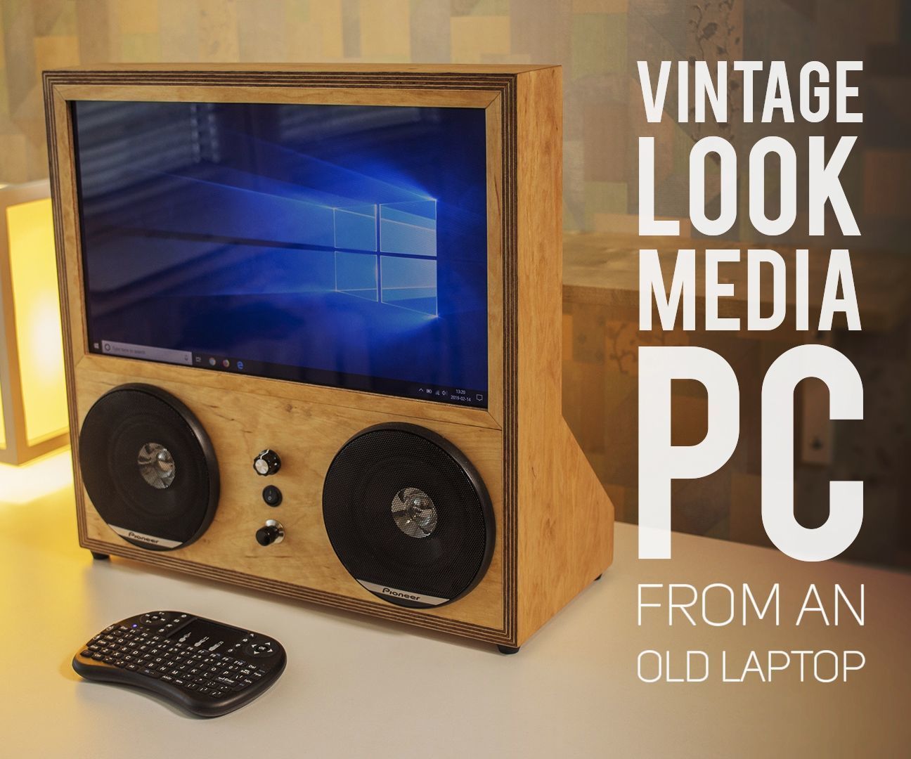 Vintage Look Media PC From an Old Laptop : 30 Steps (with Pictures ...
