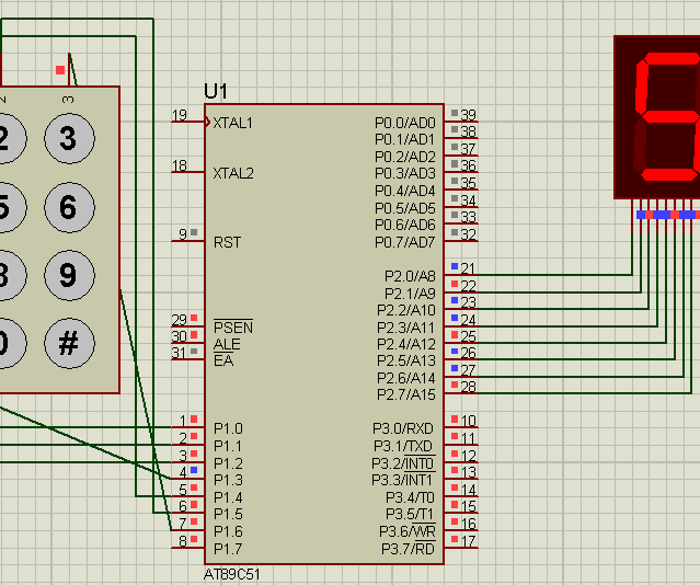 Keypad Interface With 8051 and Displaying Keypad Numbers in 7 Segment ... Keypad Interface With 8051 and Displaying Keypad Numbers in 7 Segment ...