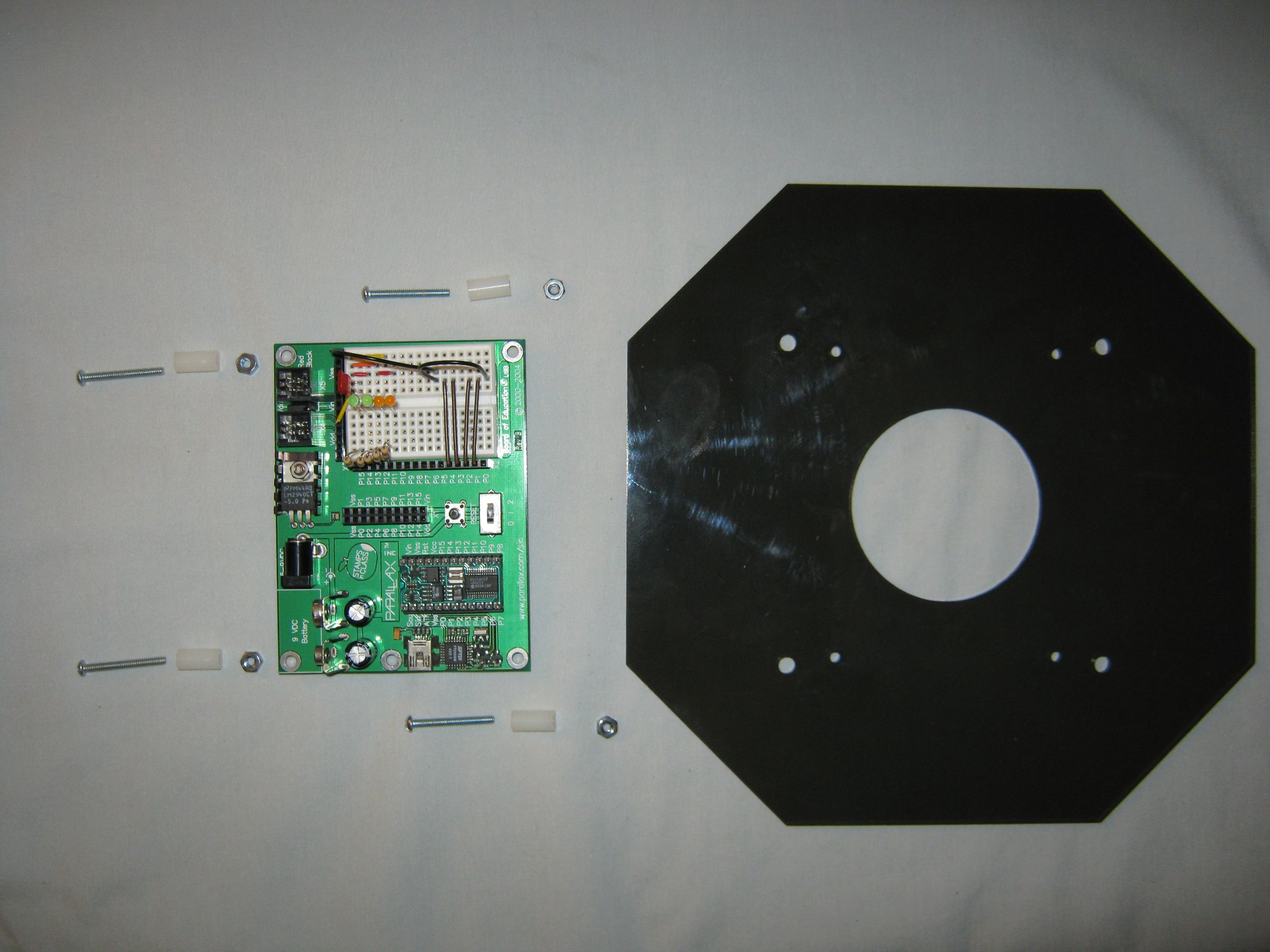 Octagon Acrylic Robot : 16 Steps (with Pictures) - Instructables