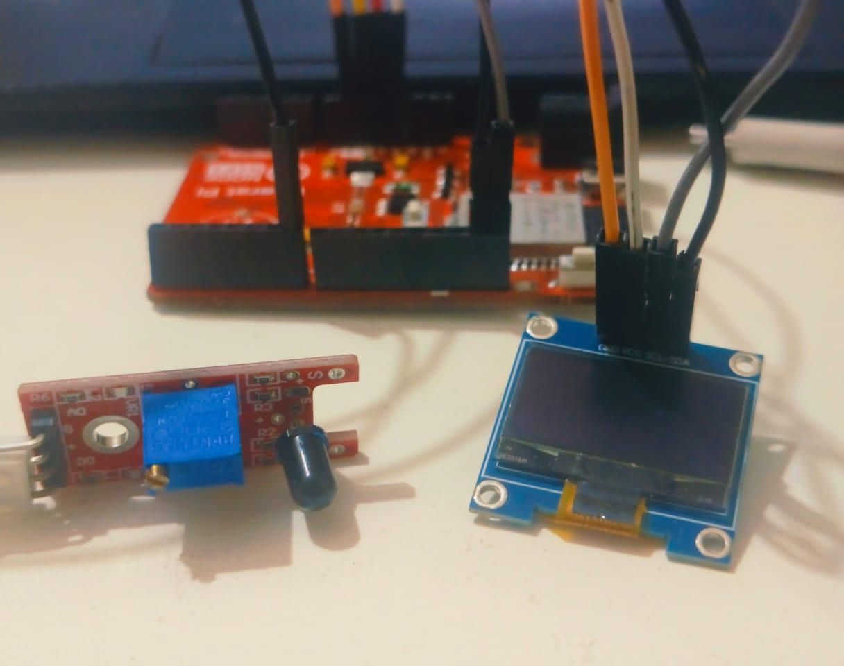 Flame Sensor Using Bharat Pi Board AndOled Display - Instructables