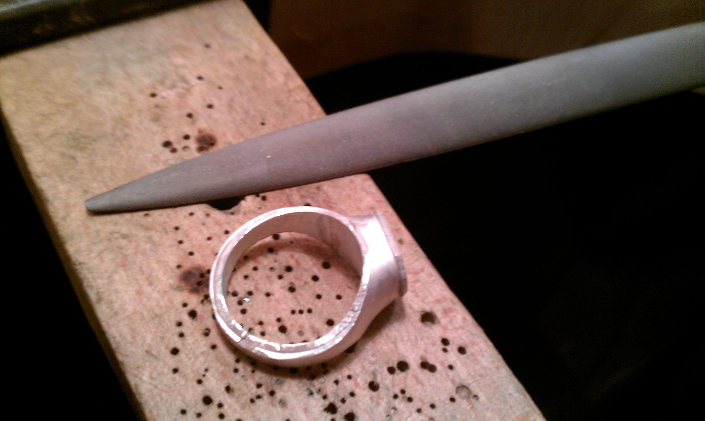 How to Make a Silver Signet Ring : 13 Steps (with Pictures) - Instructables