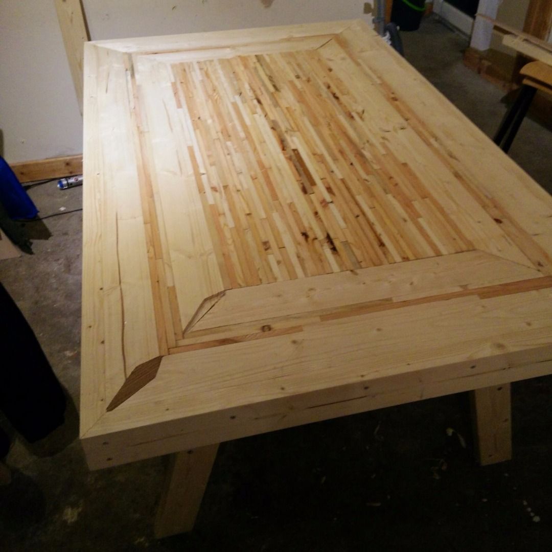 Kitchen Table (2x4 & Recycled Pallets) : 7 Steps (with Pictures ...