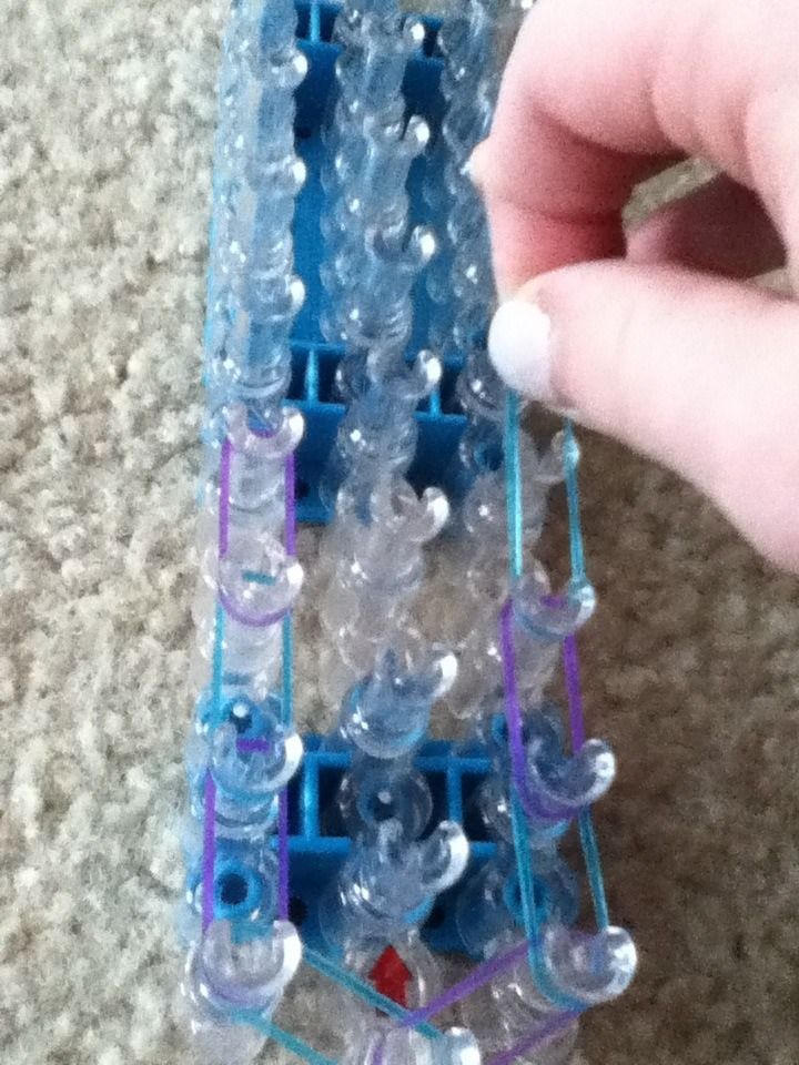Rainbow Loom Patterns Raindrop