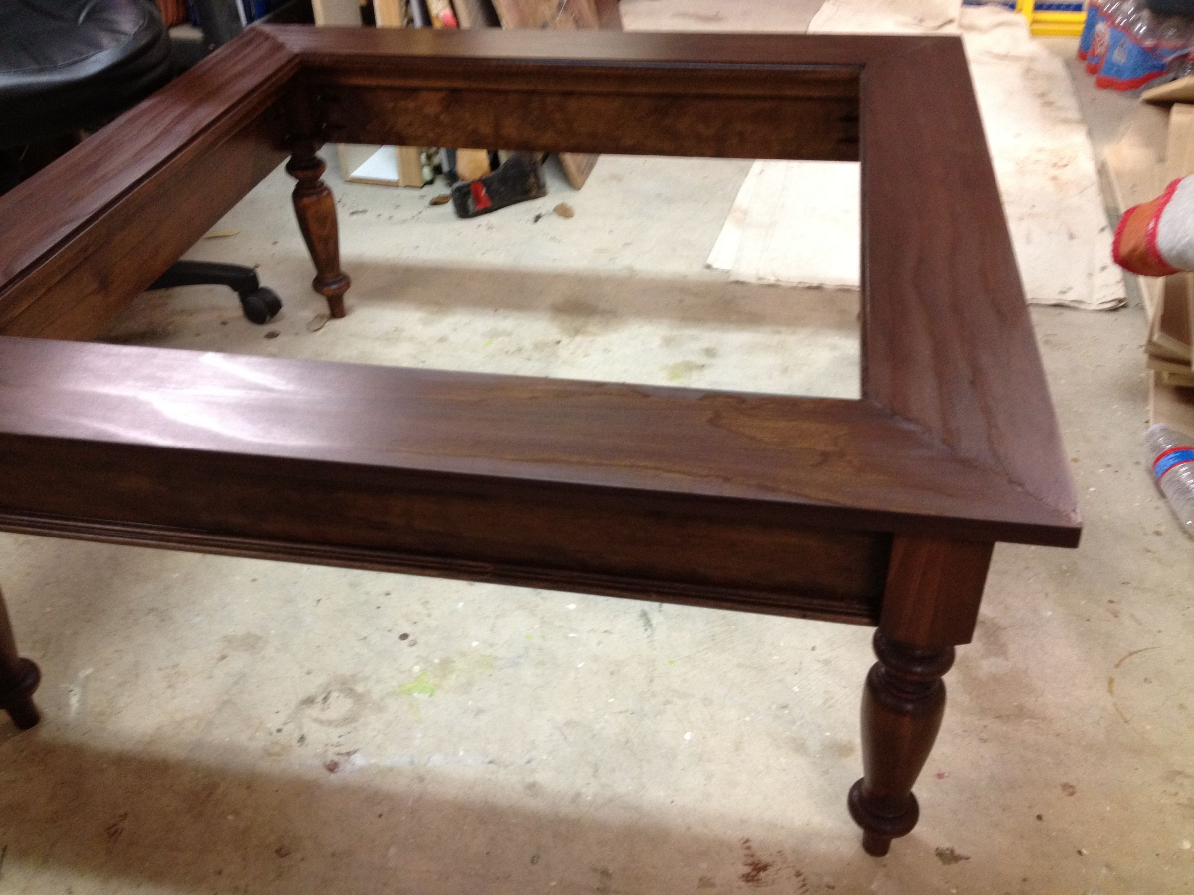 How to Build Glass Top Shadow Box Coffee Table : 5 Steps (with Pictures ...