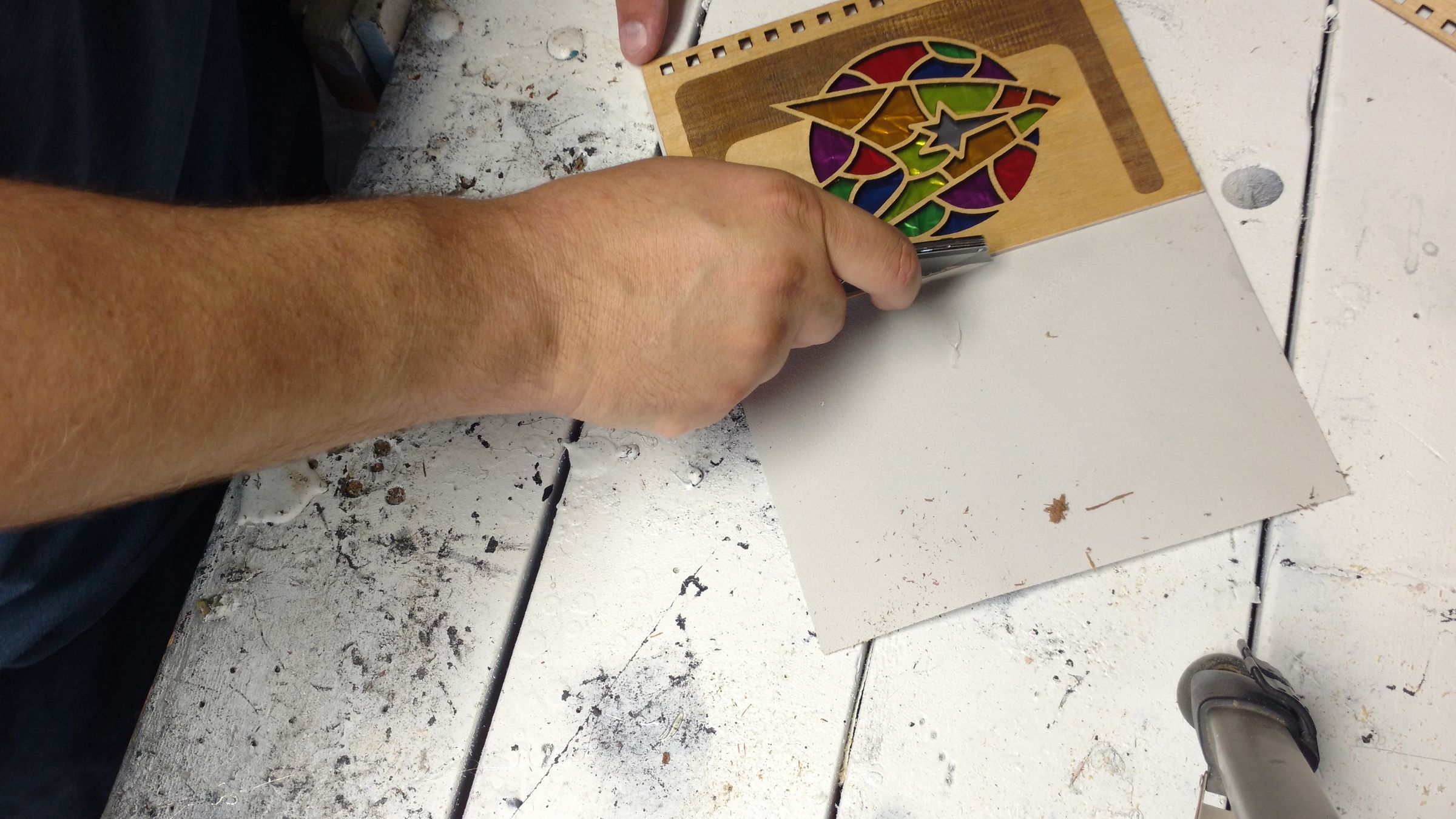 Star Trek Stained Glass Notebook : 8 Steps (with Pictures) - Instructables