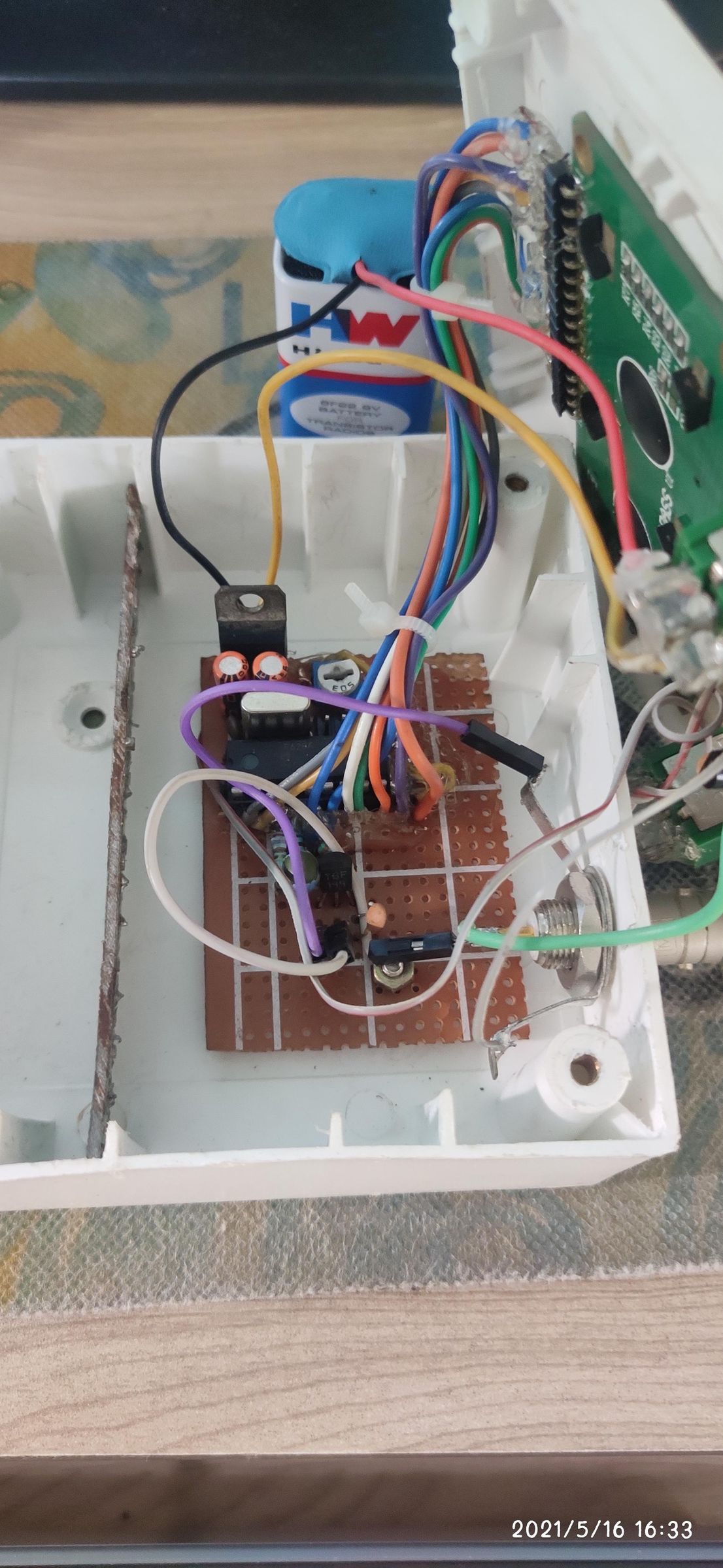 Frequency Counter( Mine Worked Up to 70MHz) Using PIC 16F628A (with ...