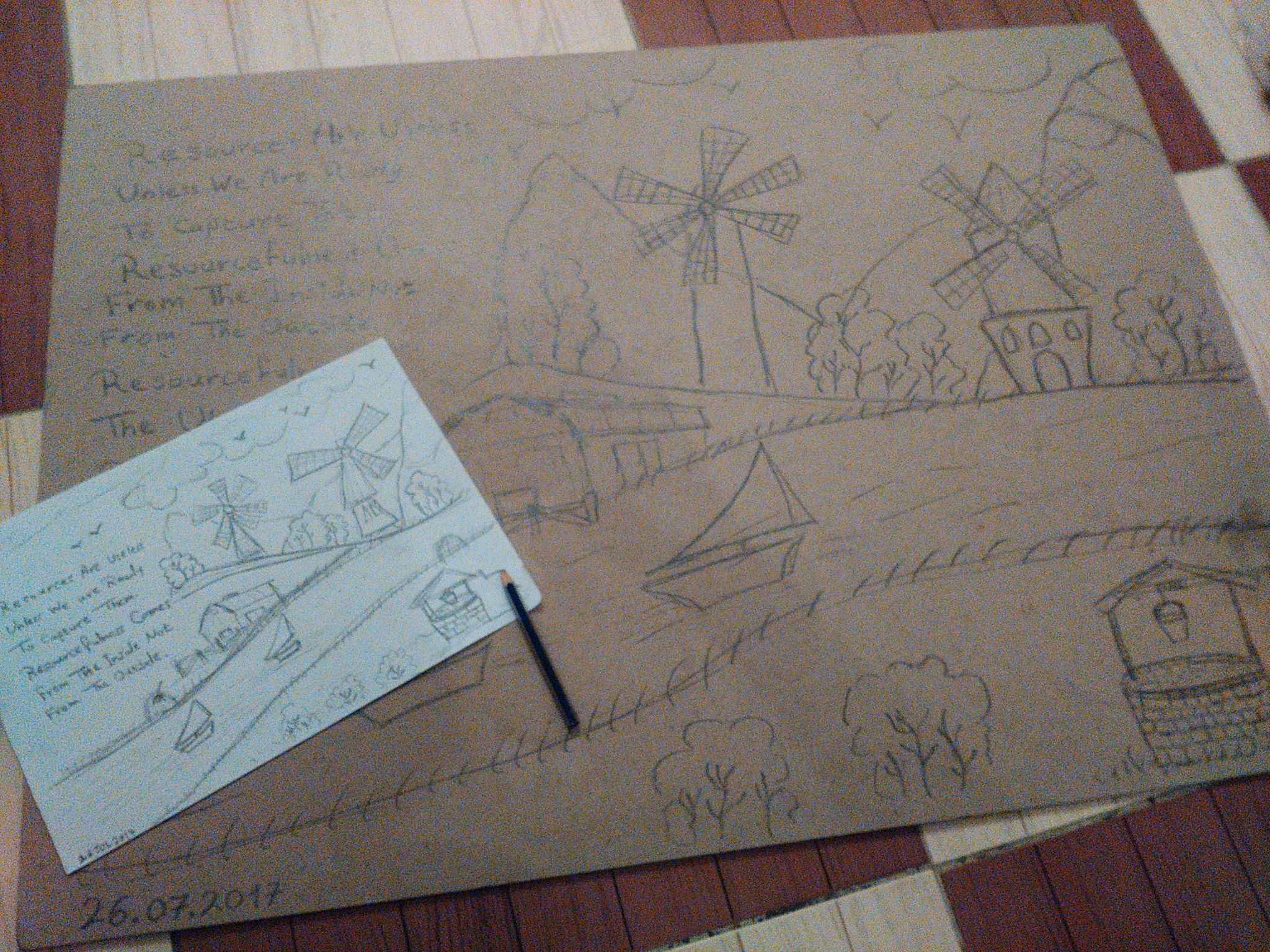 "Abundant Resources" - My Solar Pyrography Art : 4 Steps - Instructables