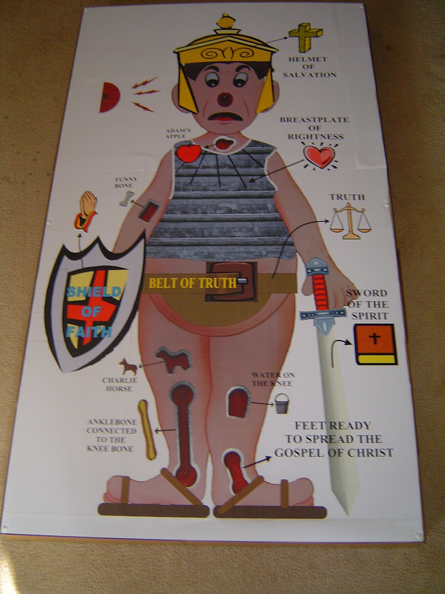 Life Size Operation Game : 14 Steps (with Pictures) - Instructables